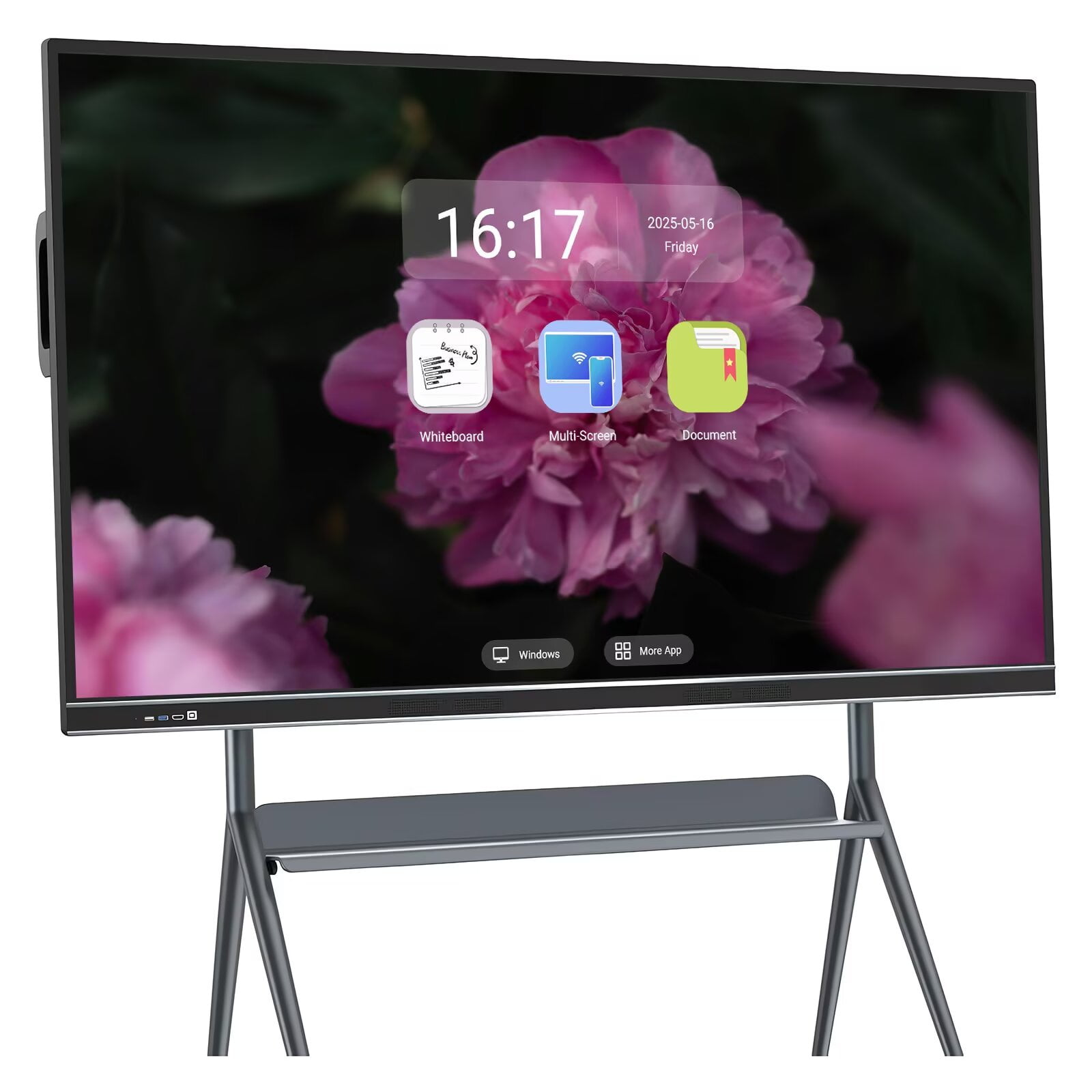 BELNET Smart Board 75" Interactive Whiteboard 4K Wireless Touch Windows ...