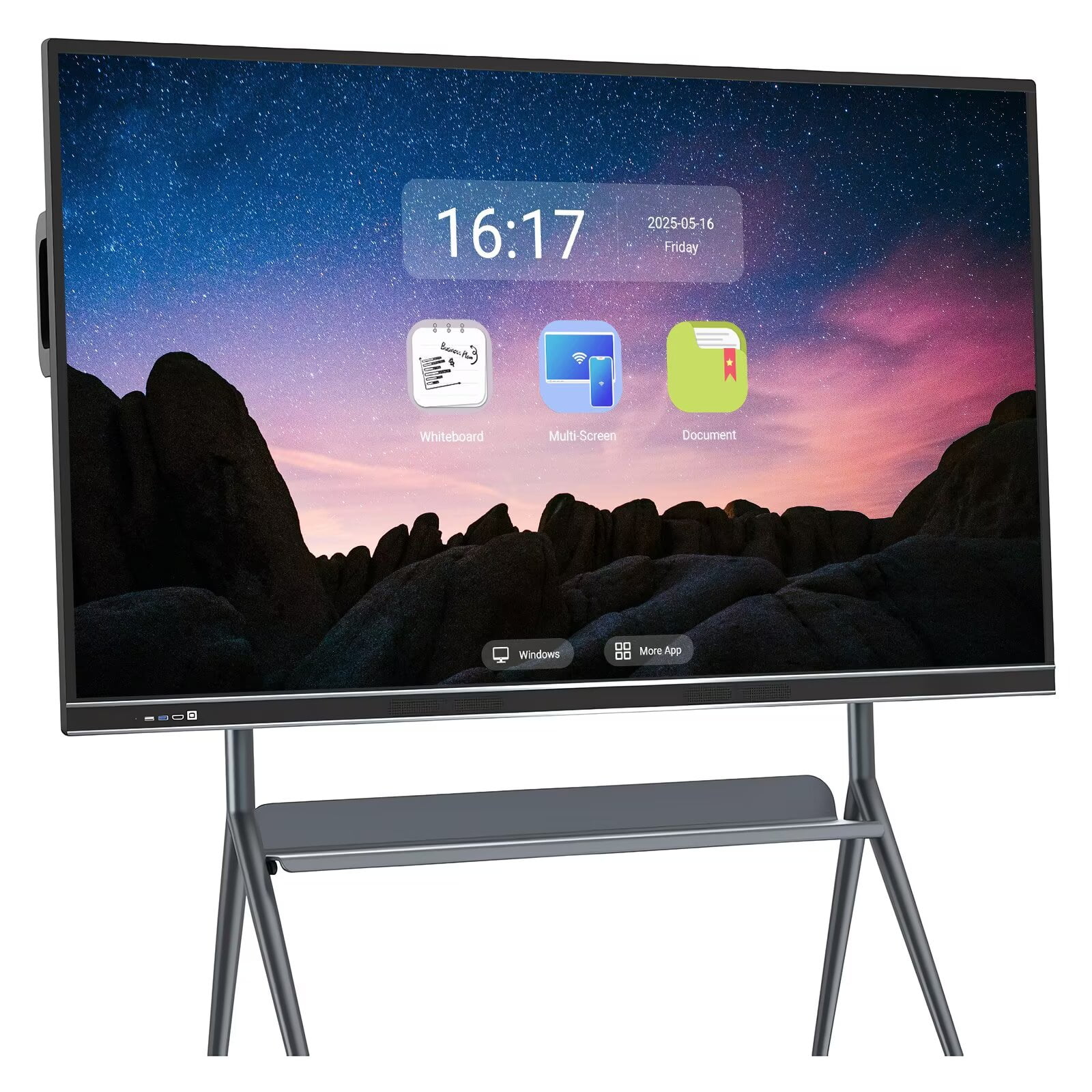 BELNET Smart Board 86 Inch Wireless Screen Mirroring Hub with Built-in ...