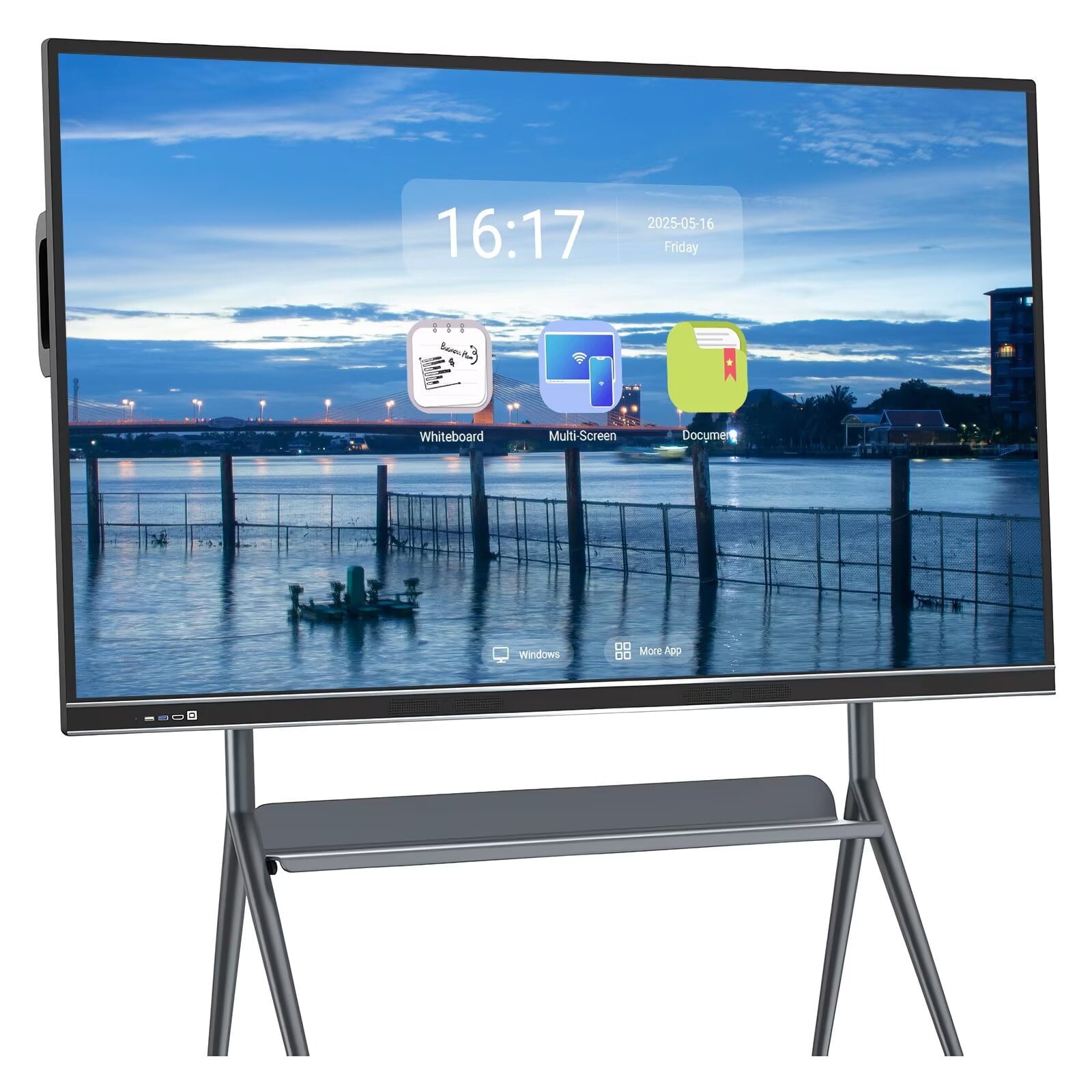 BELNET Smart Board 86" Infrared 20-Point Touch Interactive Whiteboard ...