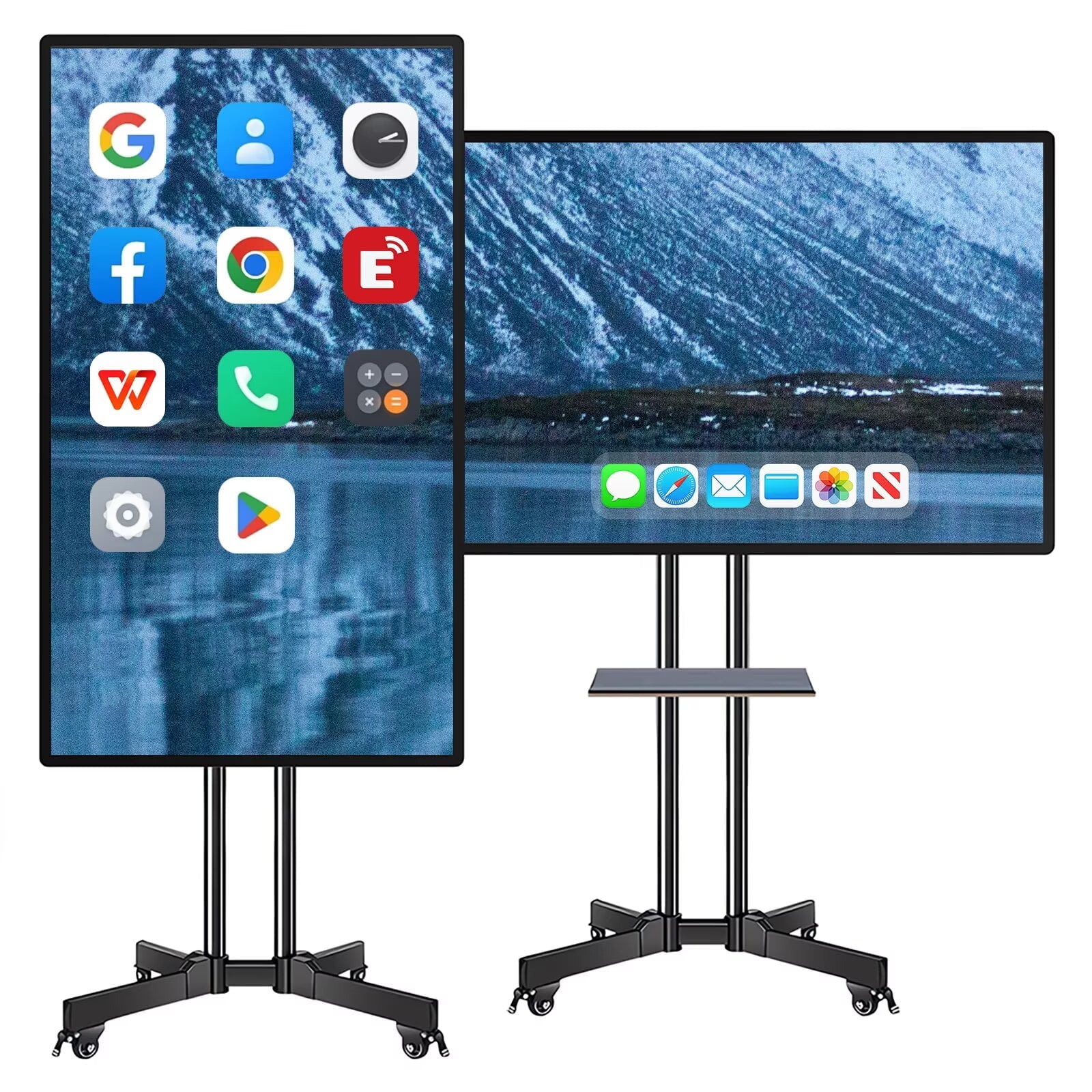 BELNET Smart TVs for Classroom, 49 Inch Touch Screen All-In-One Multi ...
