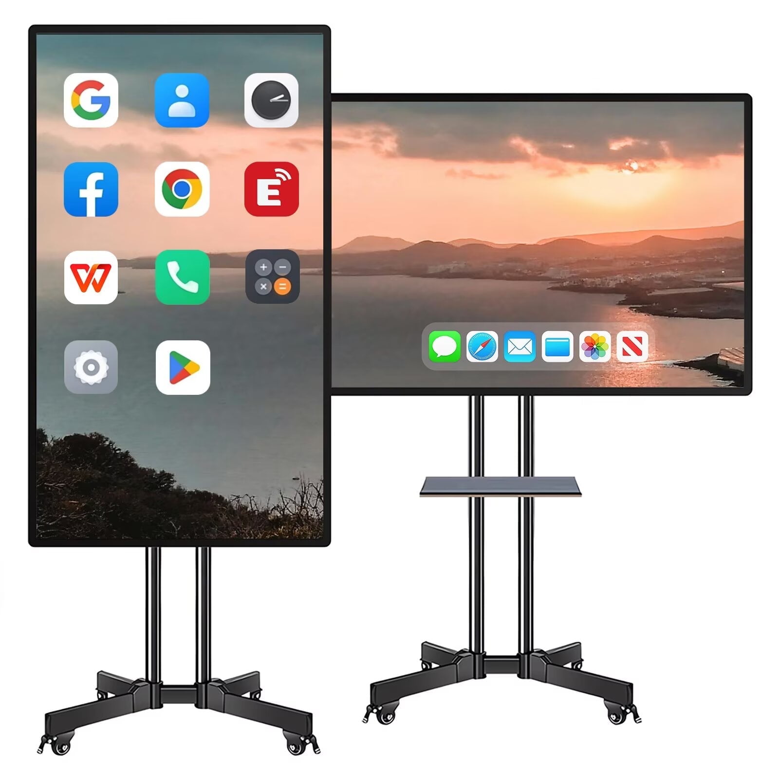 BELNET Touch Screen Smartboard, 49 Inch Touch Screen All-In-One ...