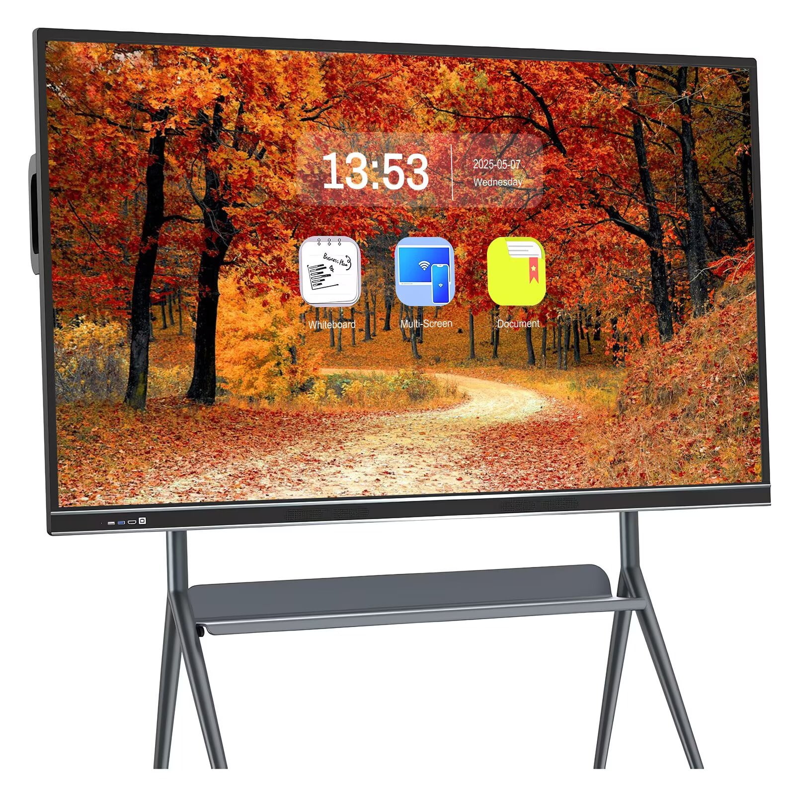BELNET Whiteboard 4K Infrared Interactive Multi-Touch Smart Board 75 ...