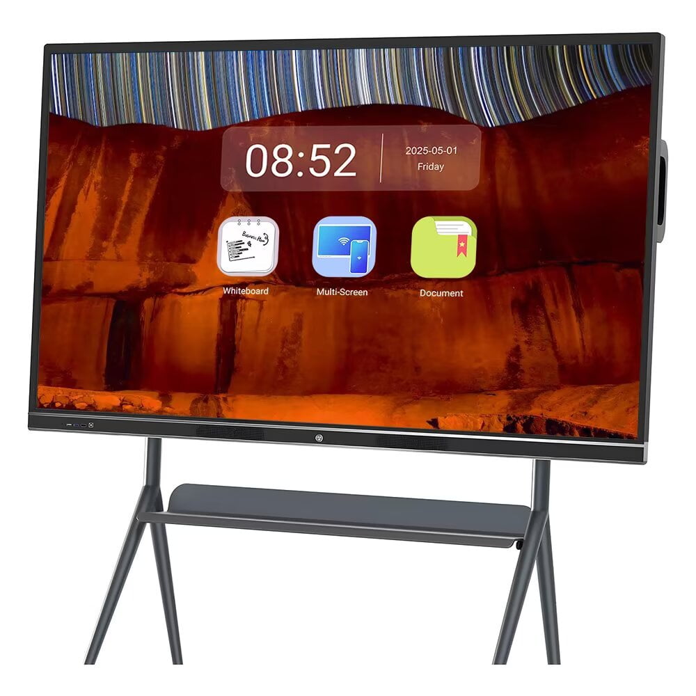 BELNET Whiteboard 86 Inch 4K Smart Board with Eshare Screen Mirroring ...