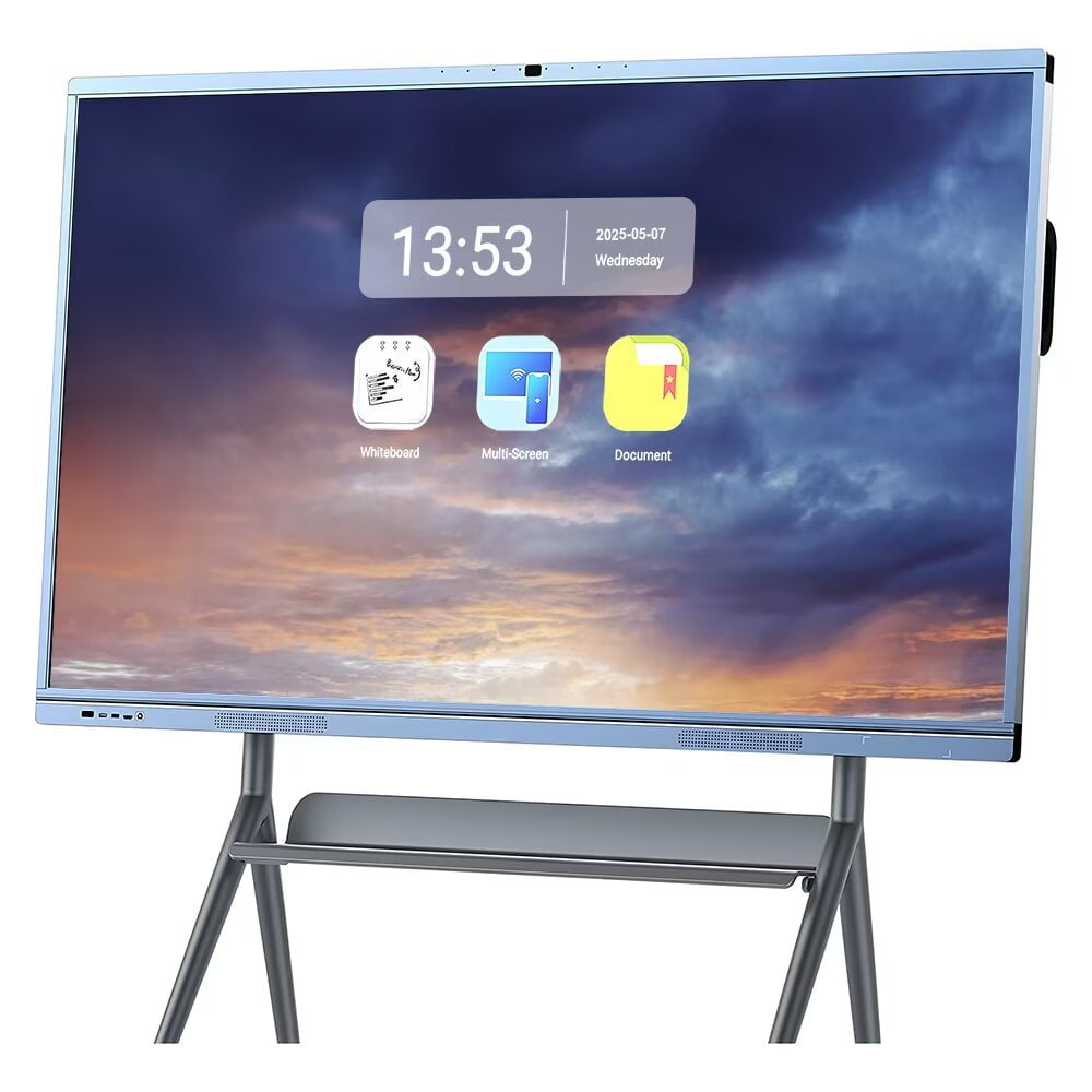 BELNET Whiteboard Wireless 4K Interactive Multi-Touch Collaboration ...