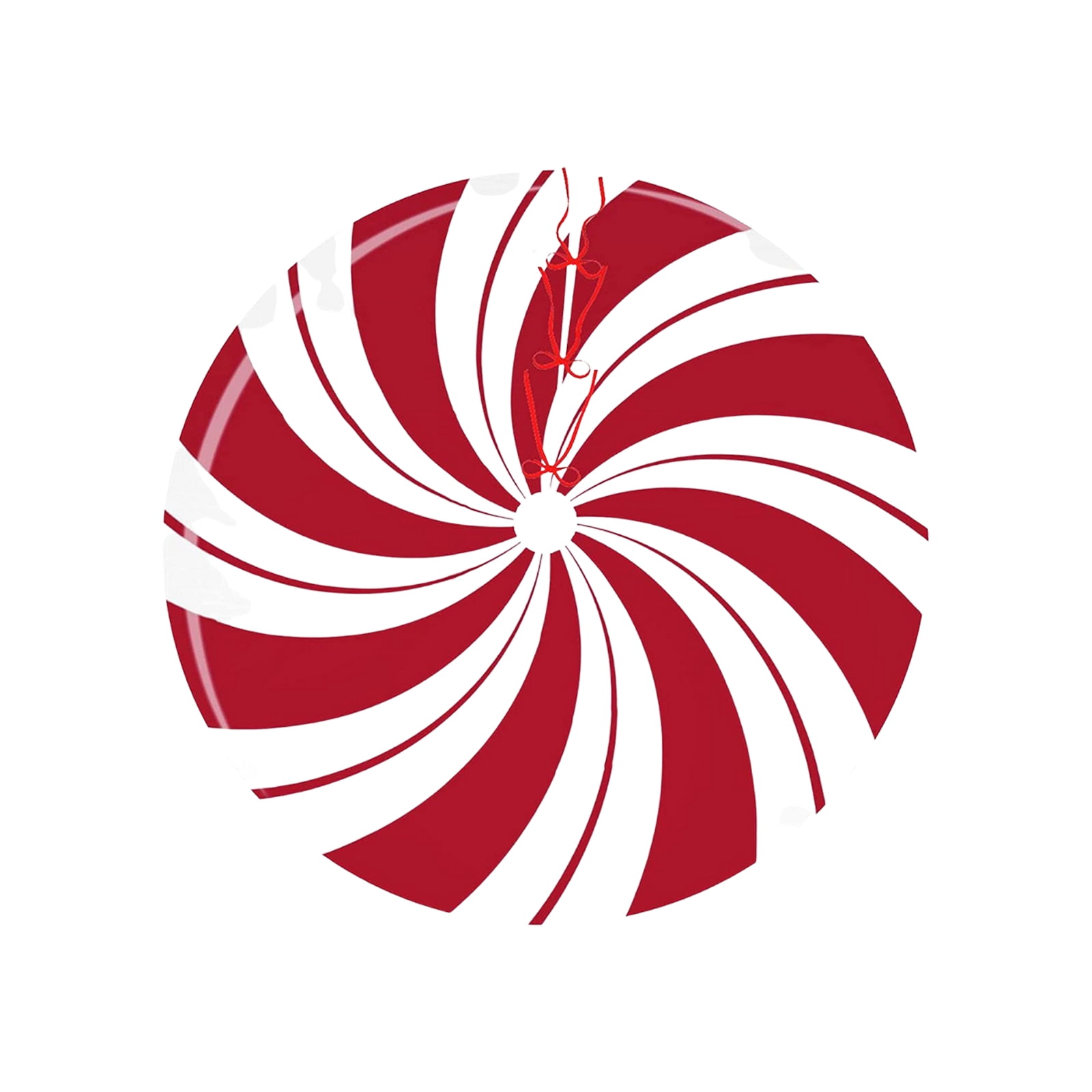 BELOVED With Red And White Gorgeous Christmas Decor Peppermint Candy ...