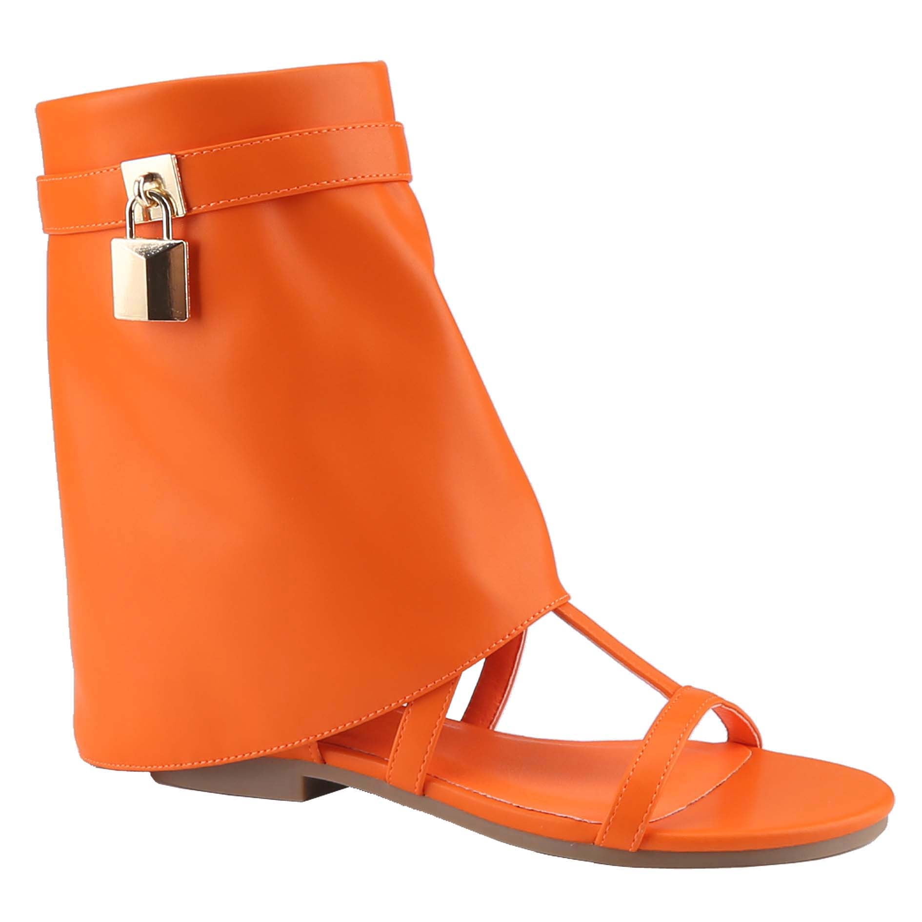 BELOVELY【SOFAR-2】Vintage flat gladiator sandals for women sandals ...