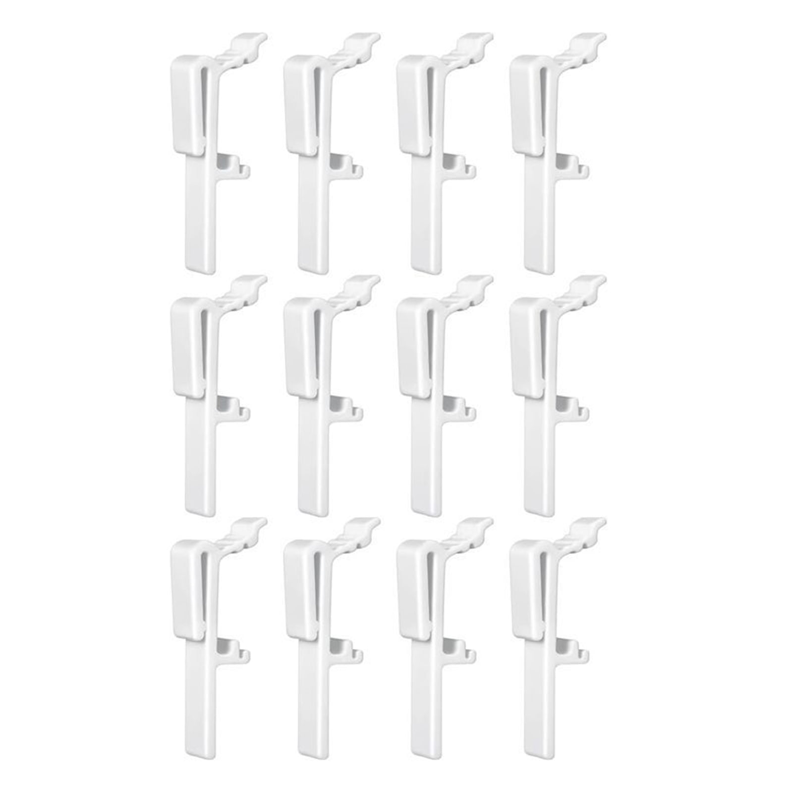 BELOWSYALER 12/24Pcs Multipurpose Valance Clip for Vertical Blind ...