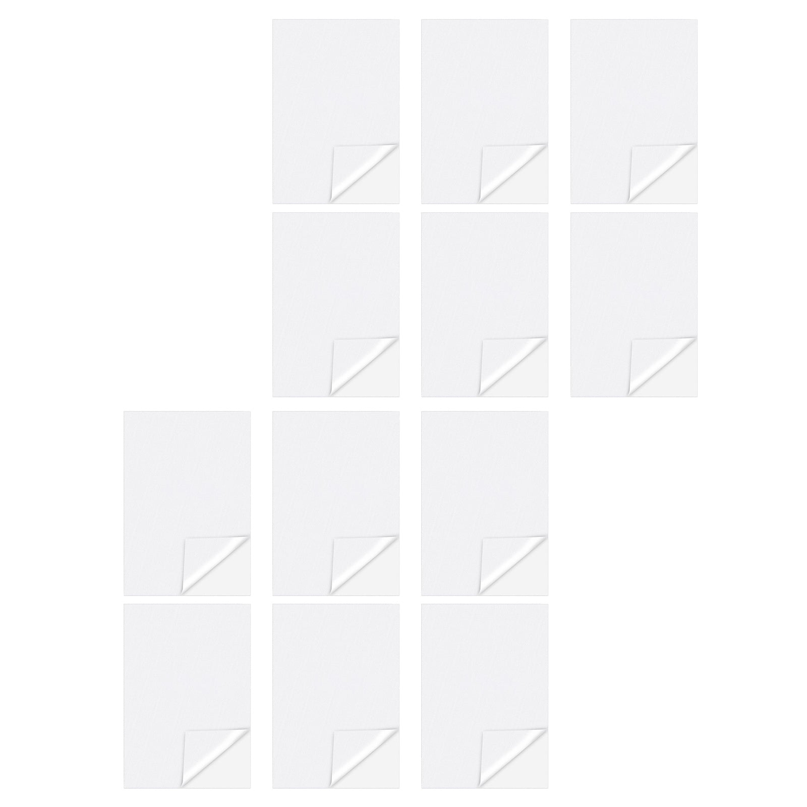 BELOWSYALER 12Pcs Wash Away Water Soluble Stabilizer Tear Away Machine ...