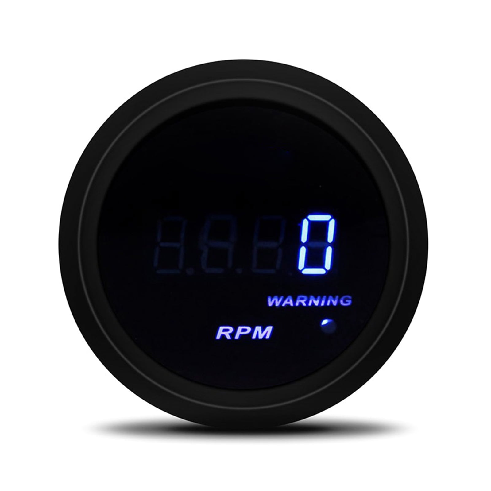 BELOWSYALER 2" 52MM 0-9000RPM Tachometer Blue Backlights Tacho Meter ...