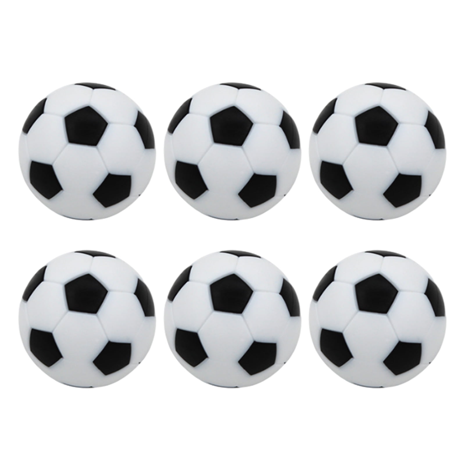 BELOWSYALER 6 Pcs Foosball Table Ball Official Tabletop Game Ball Table ...