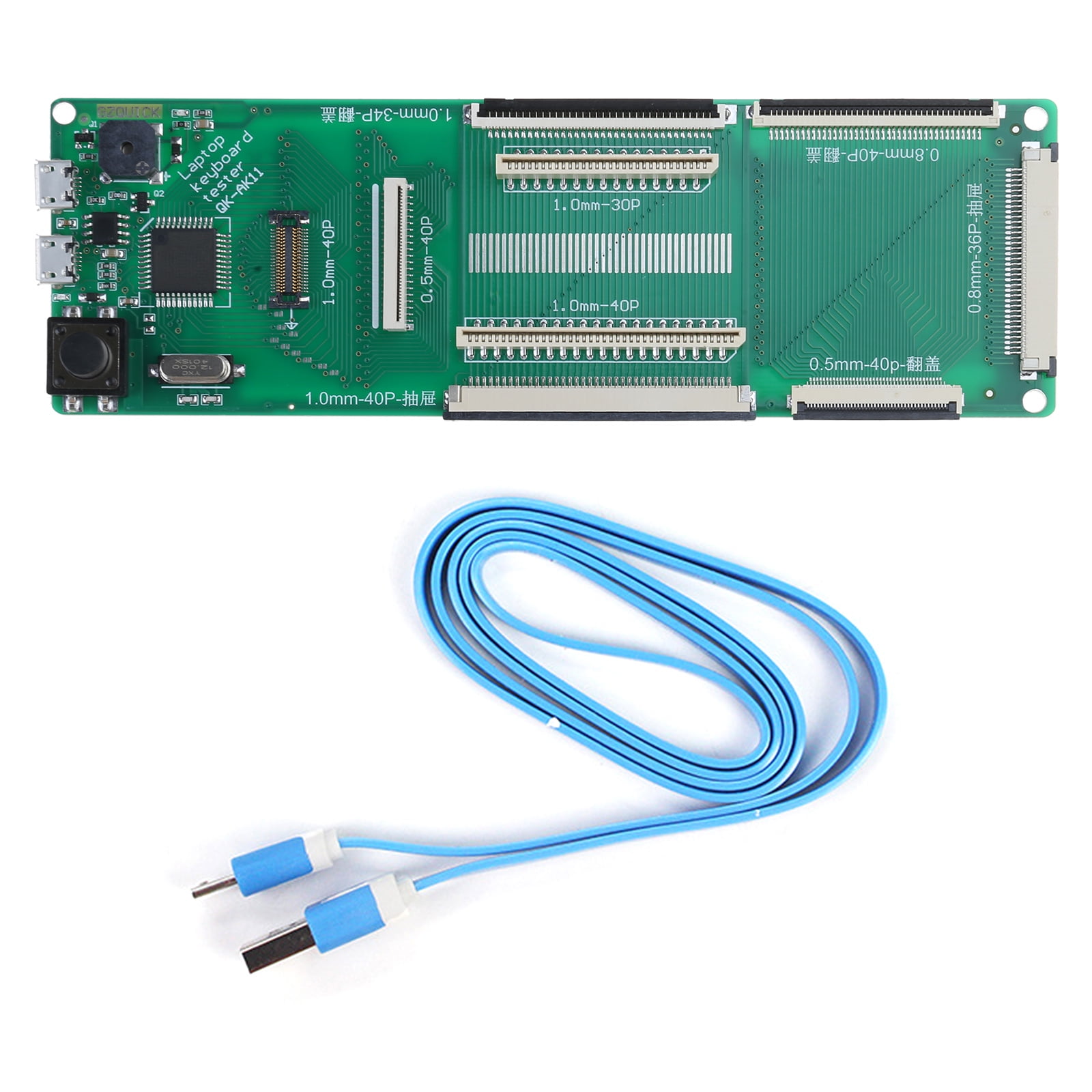 BELOWSYALER AK9 40Pin USB Keyboard Test Module with Cable Laptop ...