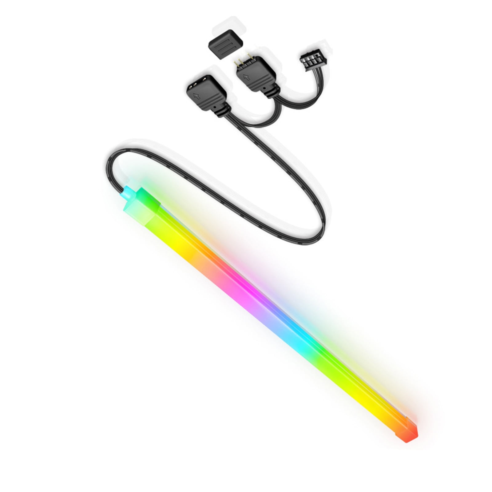 BELOWSYALER ARGB LED Strips Light 5V 3Pin Small 4Pin LED Strips PC ...