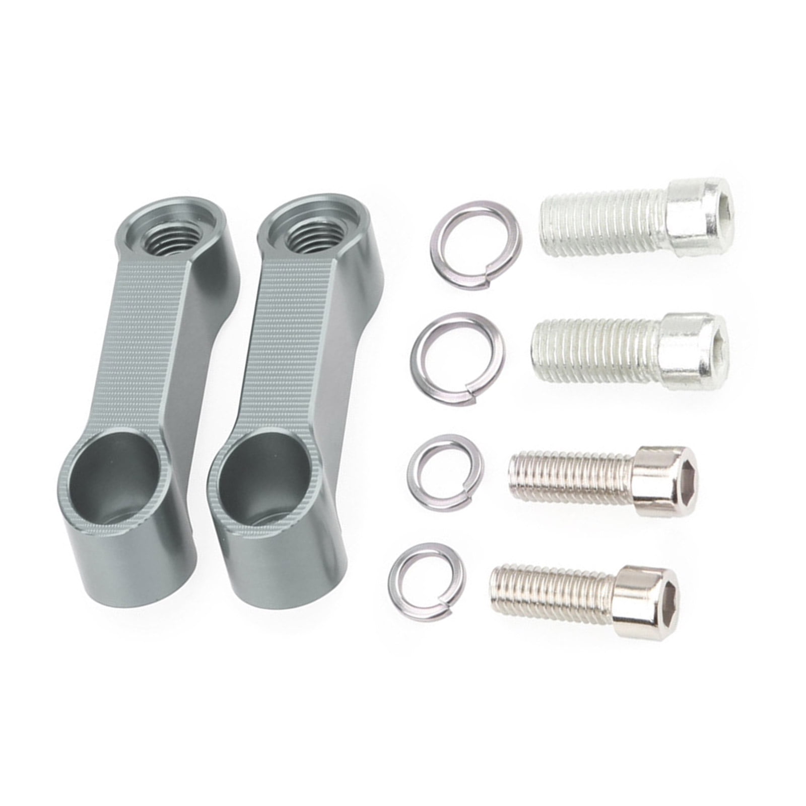 BELOWSYALER Aluminum Motorcycle Risers Extension Bracket Adapter Base ...