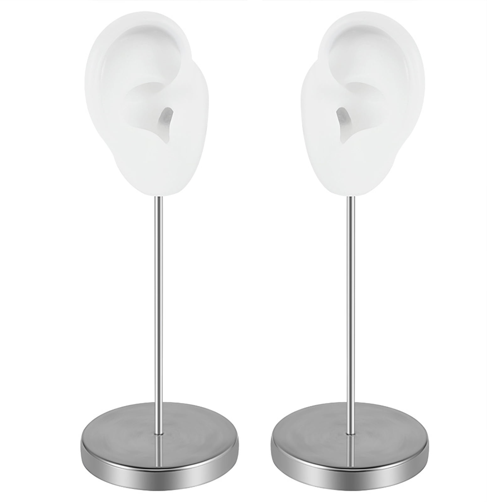 BELOWSYALER Artificial Ear Model Soft Silicone Left and Right Ear Mold ...