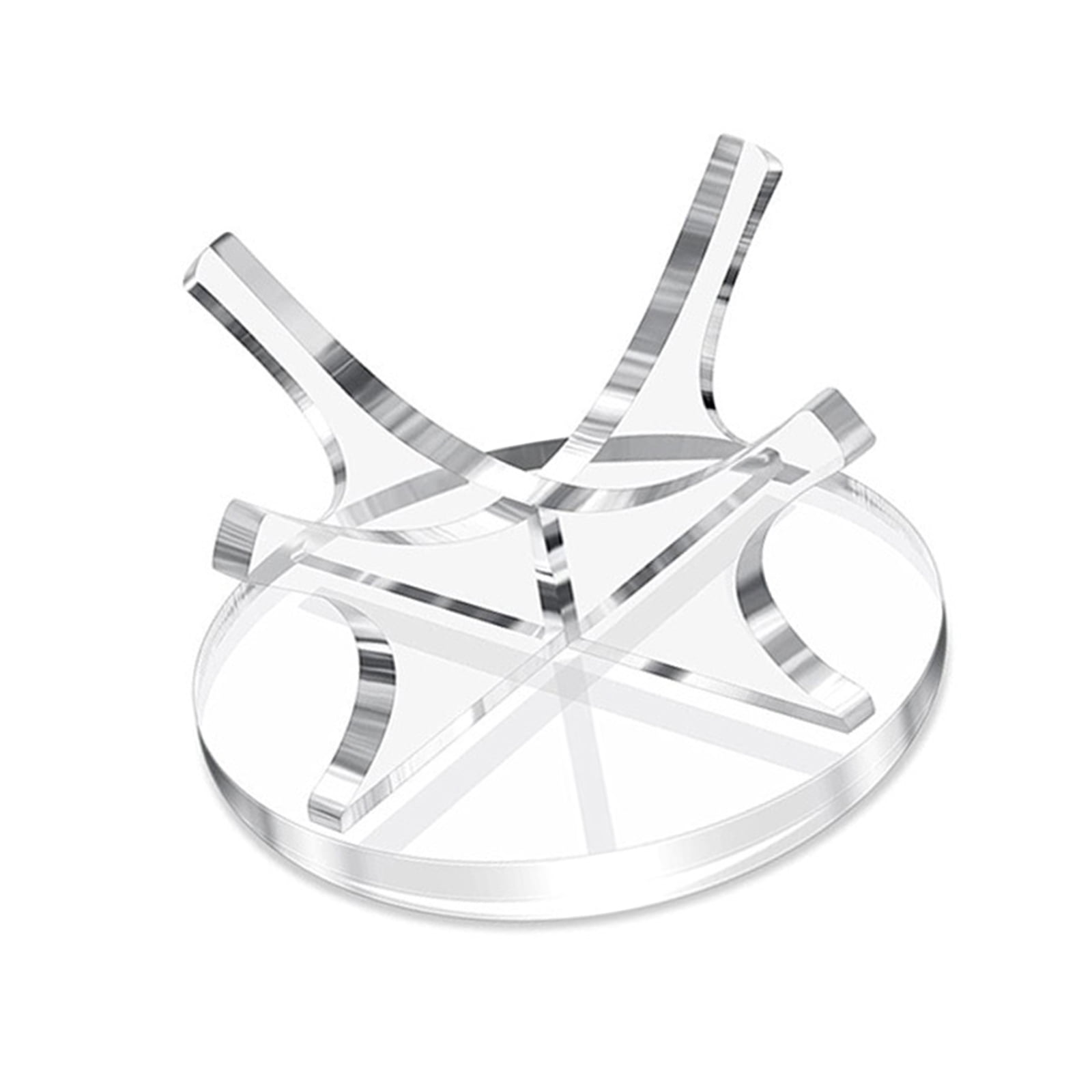 BELOWSYALER Baseball Softball Tennis Sport Balls Stand Acrylic Display ...