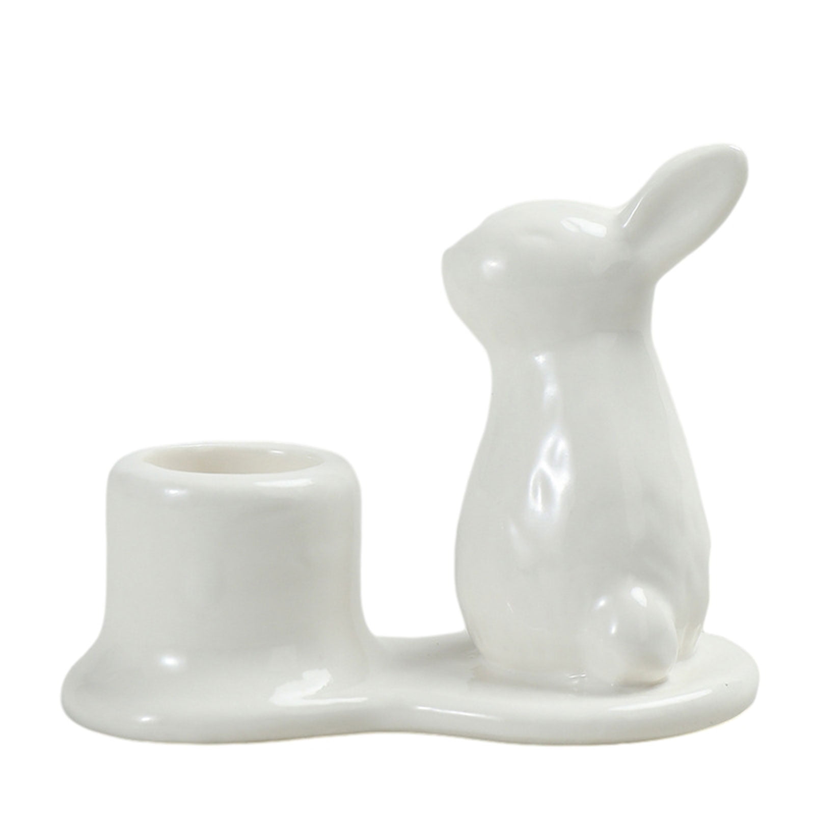 BELOWSYALER Ceramic Candle Stand Aesthetic Candlesticks Home Decors ...