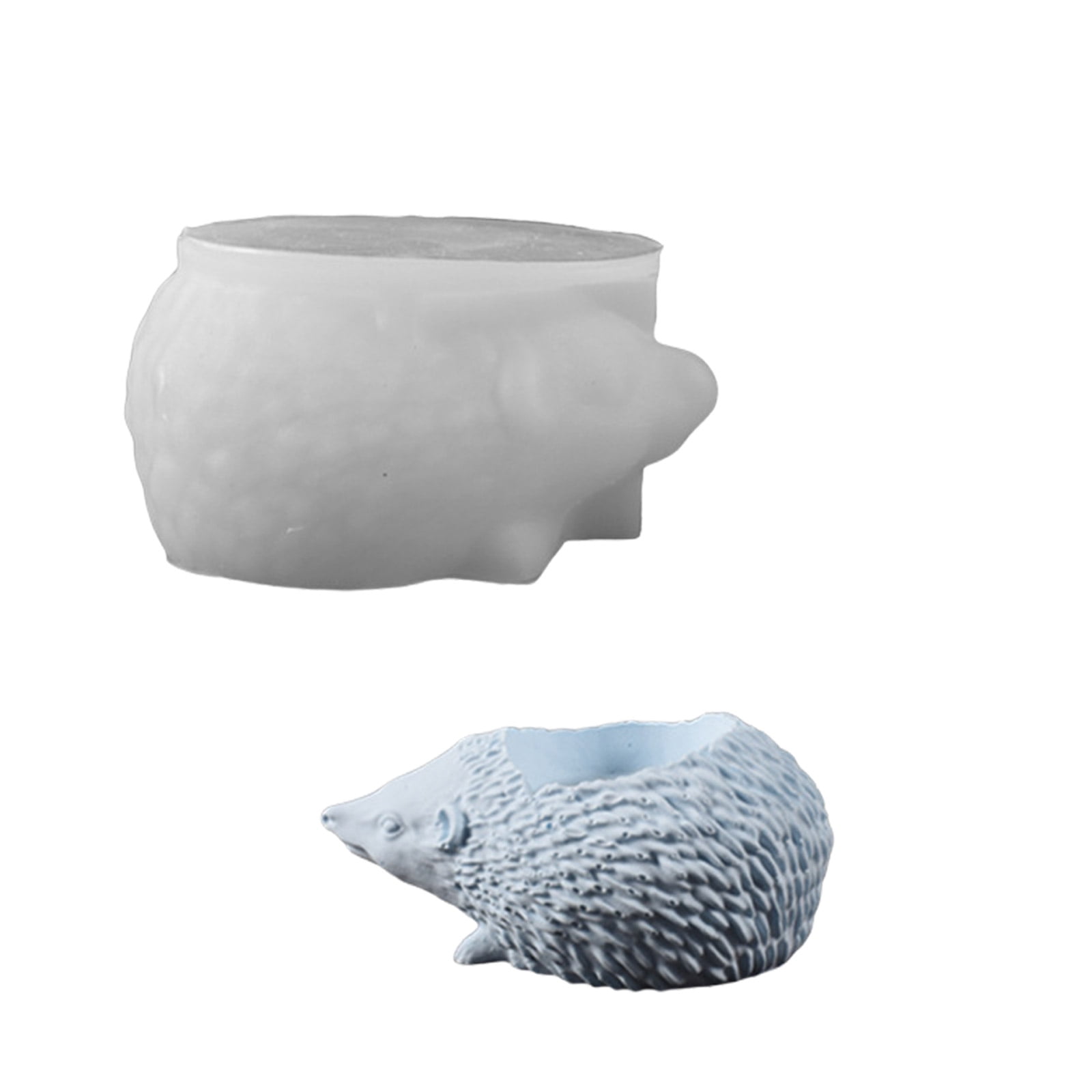 BELOWSYALER Creative Hedgehog Silicone Mold For Resin Casting Epoxy ...