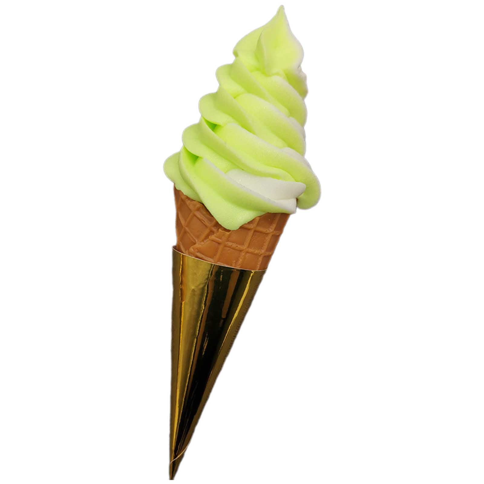 BELOWSYALER Fake Ice Cream Model Artificial Ice Cream Model for Shop ...