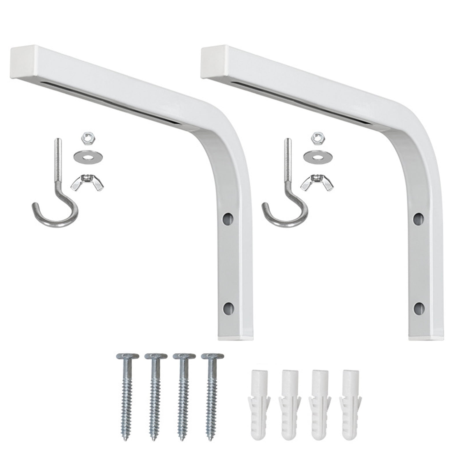 BELOWSYALER L Shaped Projector Screen Ceiling Brackets, Ceiling and ...