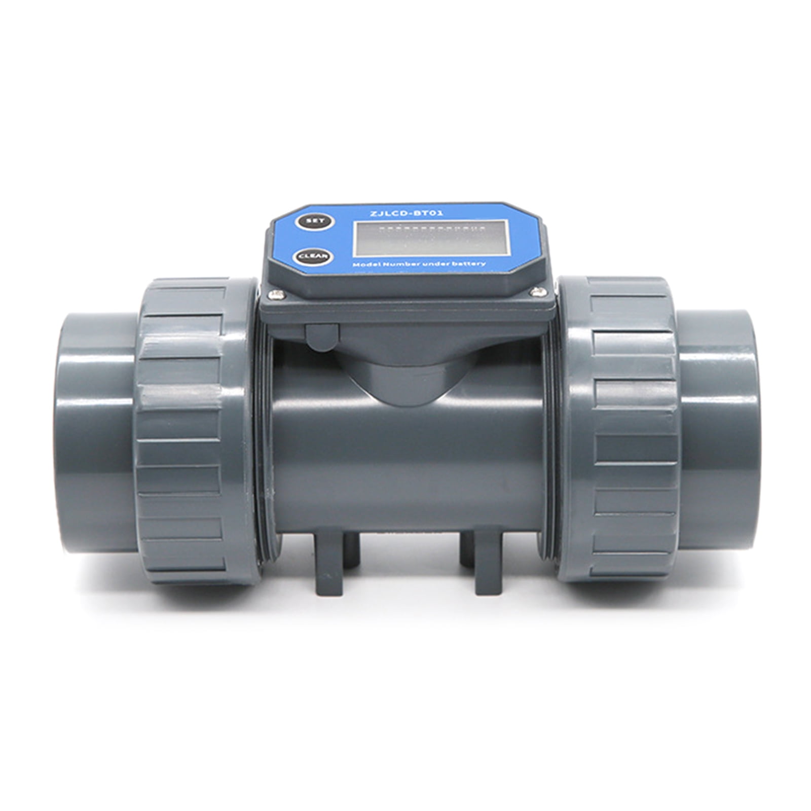 BELOWSYALER Large Flows Capacity Digital Flowmeter With Clear Display ...