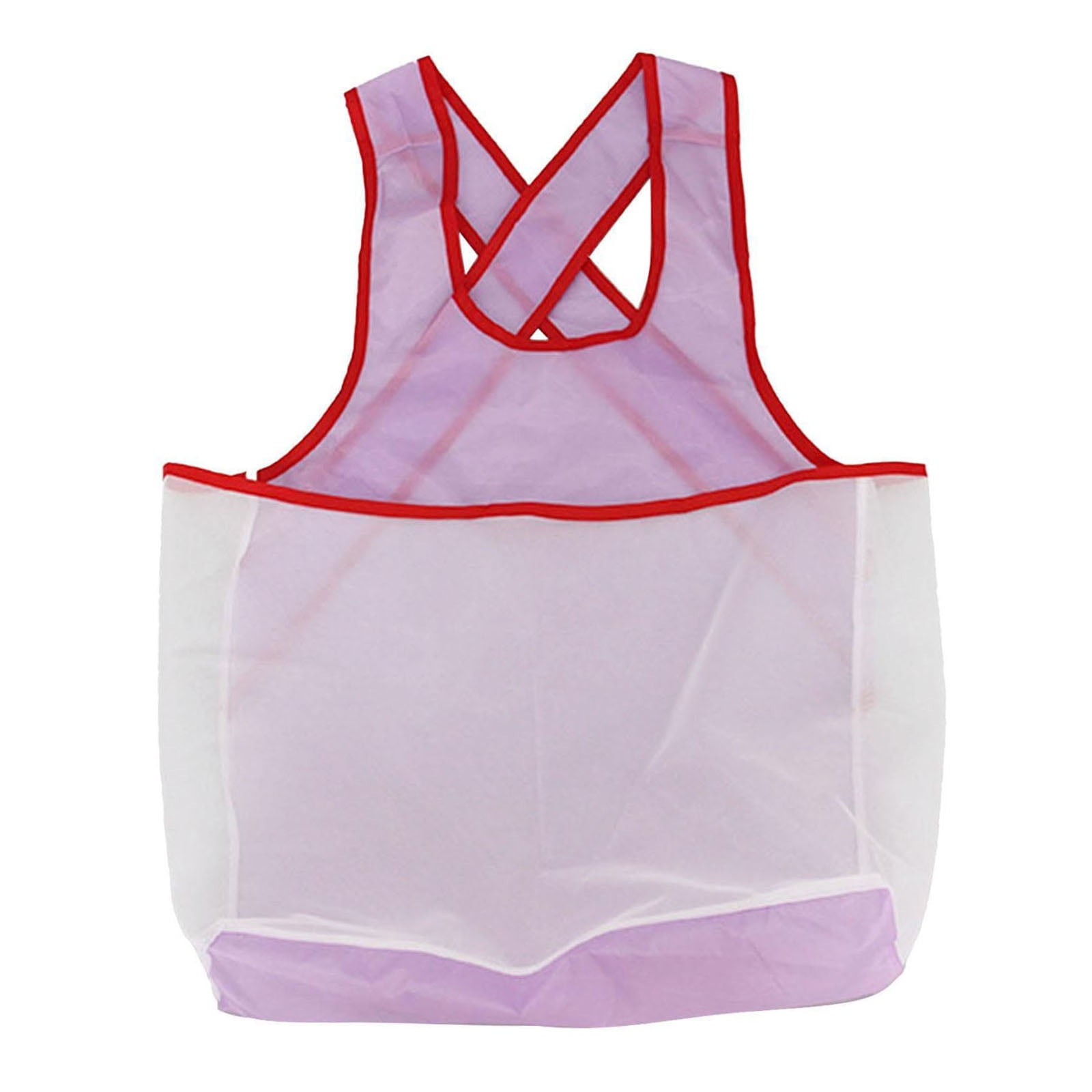 BELOWSYALER Practical Laundry Smock Functional Cloth Laundry Apron with ...