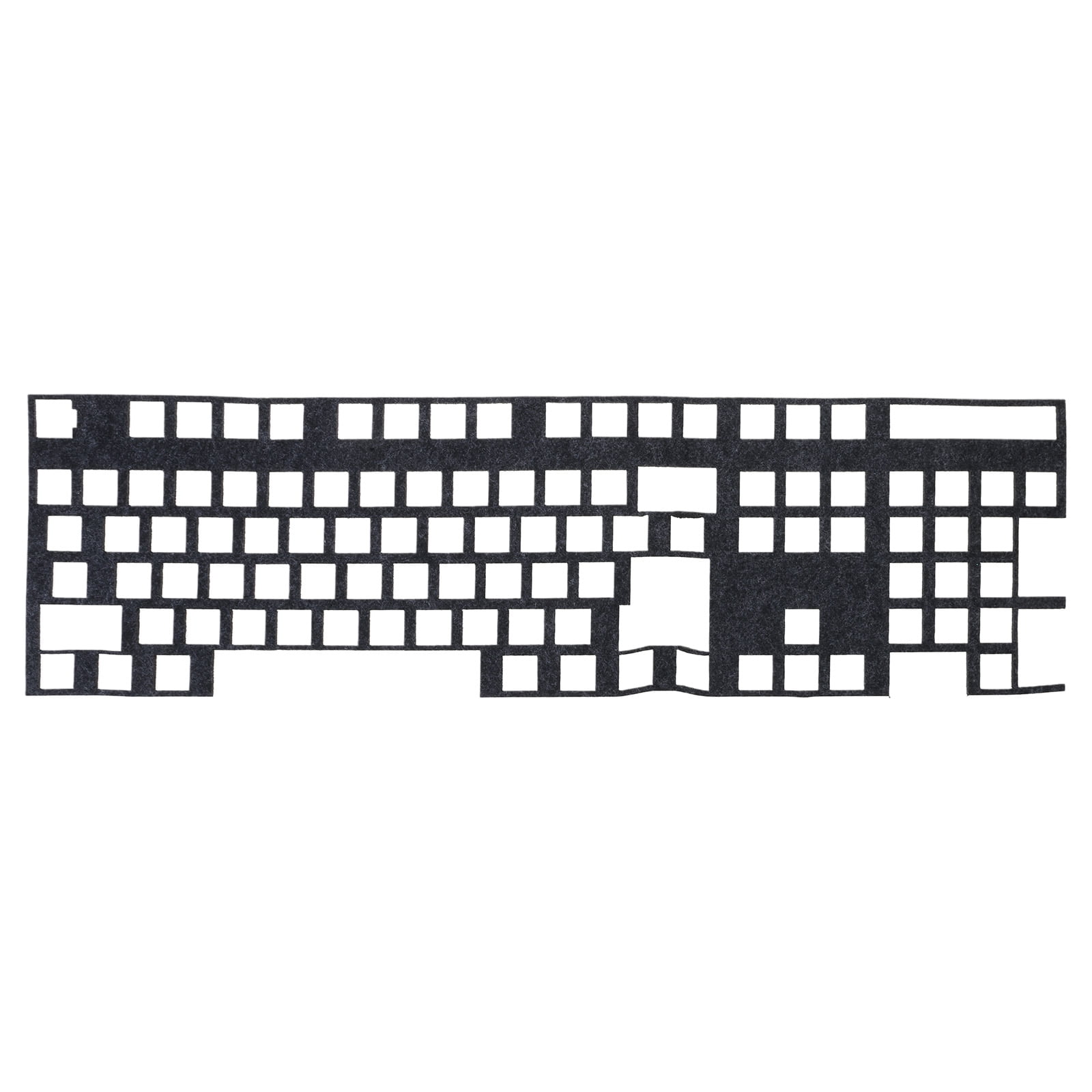 BELOWSYALER Quiet Keyboards Dampening Foam Pad, Soft Black Cotton Sound ...
