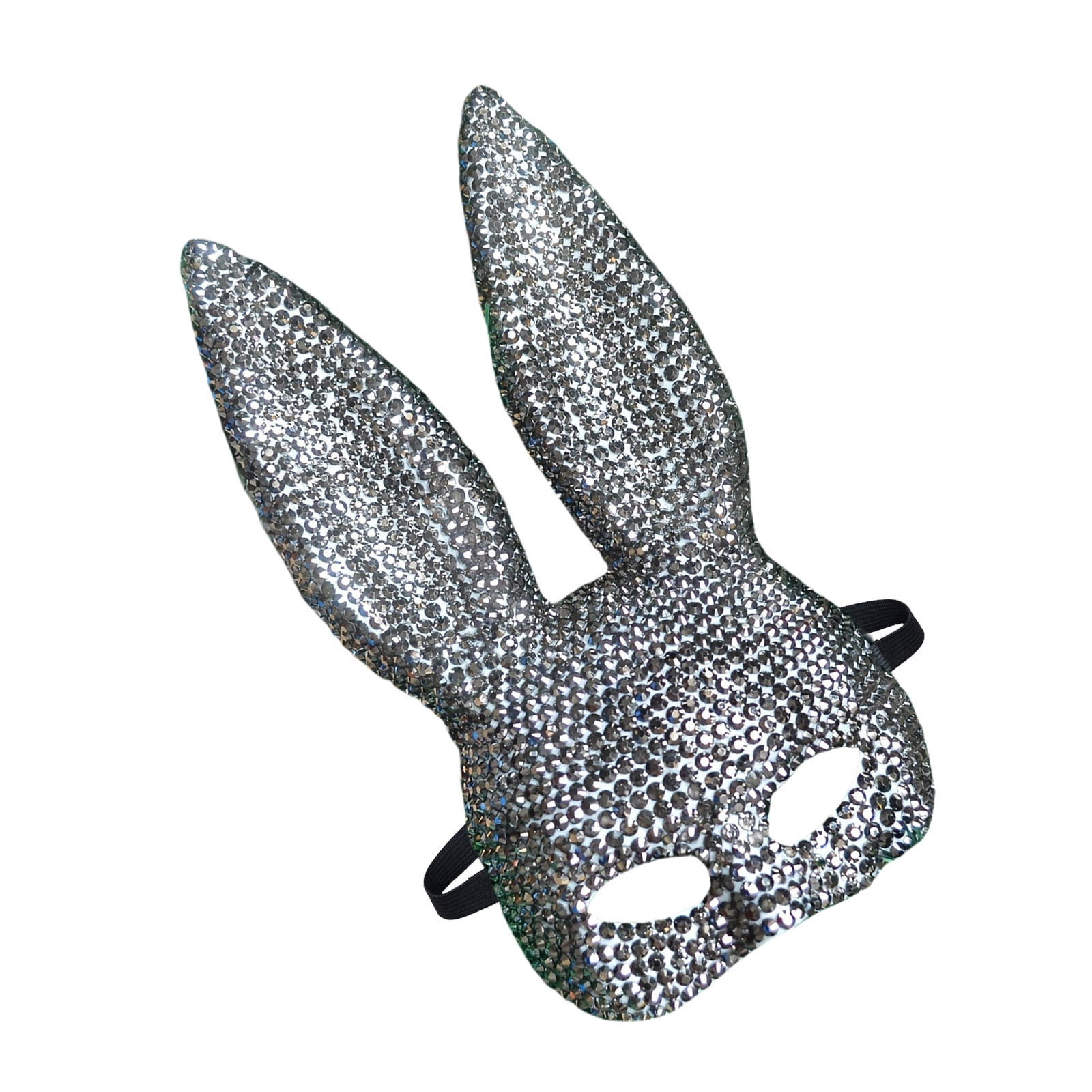 BELOWSYALER Realistic Rabbits Face for Adults Portable Rabbits Face for ...