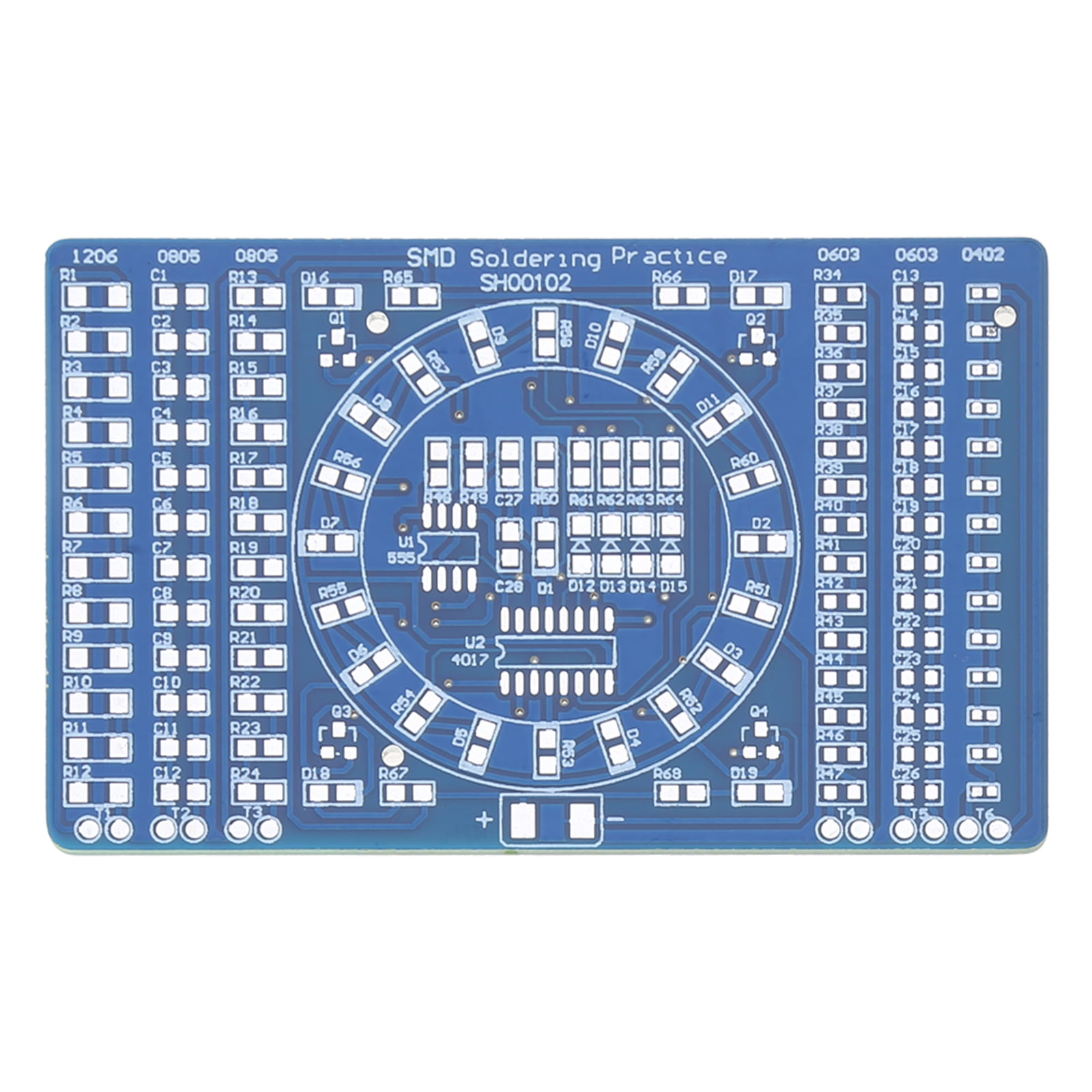BELOWSYALER Rotating Flashing LED Components Running Light Soldering ...