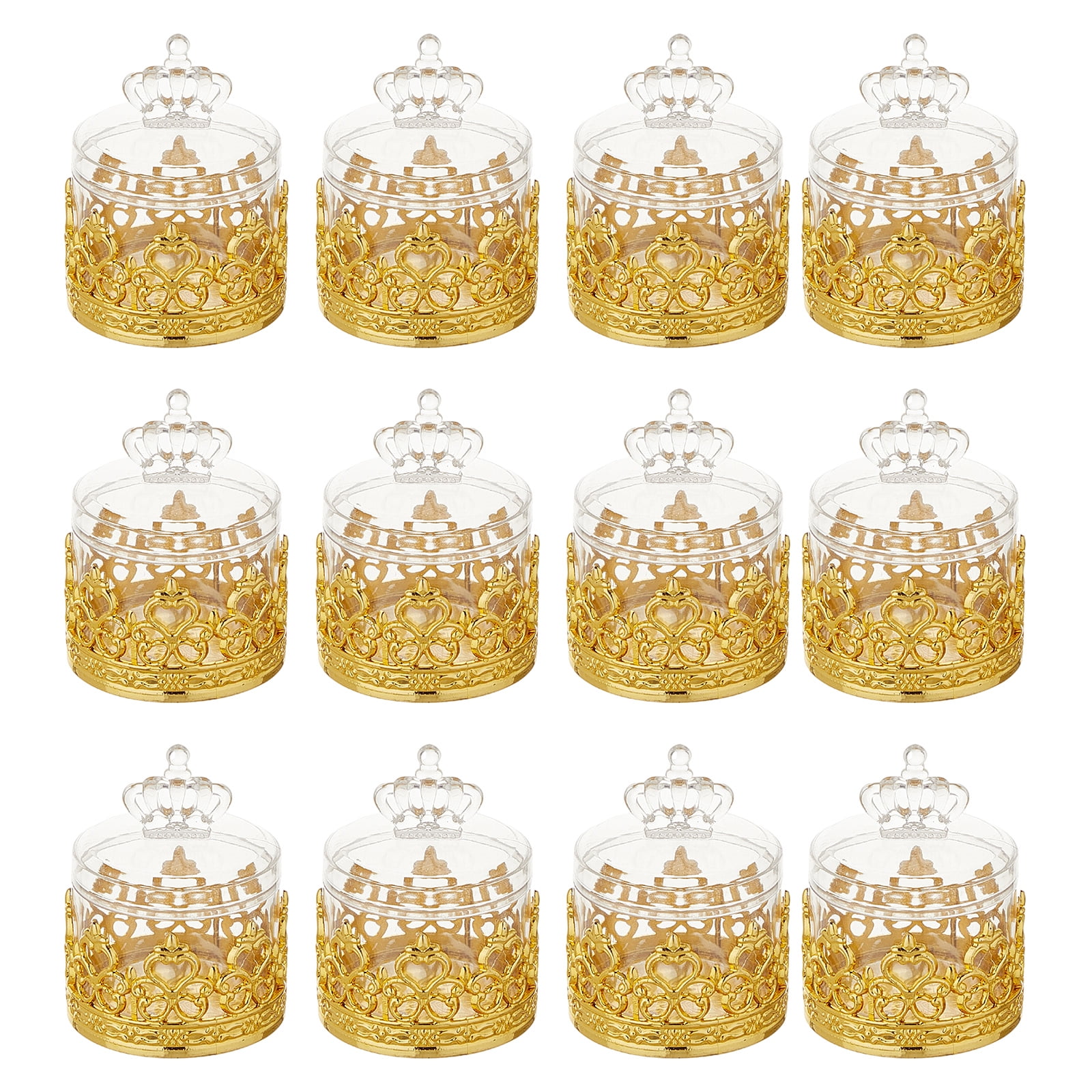 BELOWSYALER Set of 12 Decorative Candy Organizers Sugar Wrapping Boxes ...