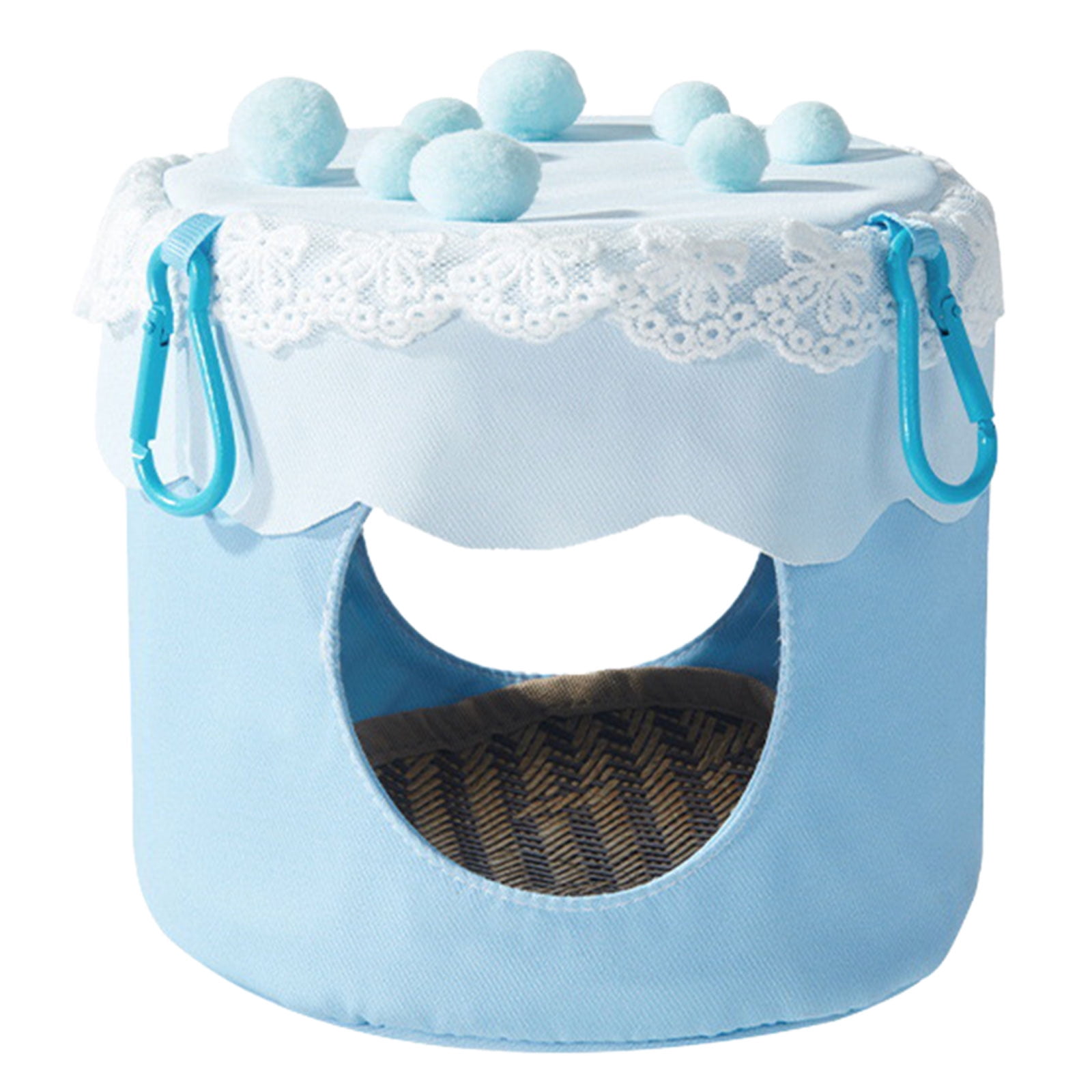 BELOWSYALER Small Bird Resting Tent Parakeet Nest with Front and Back ...