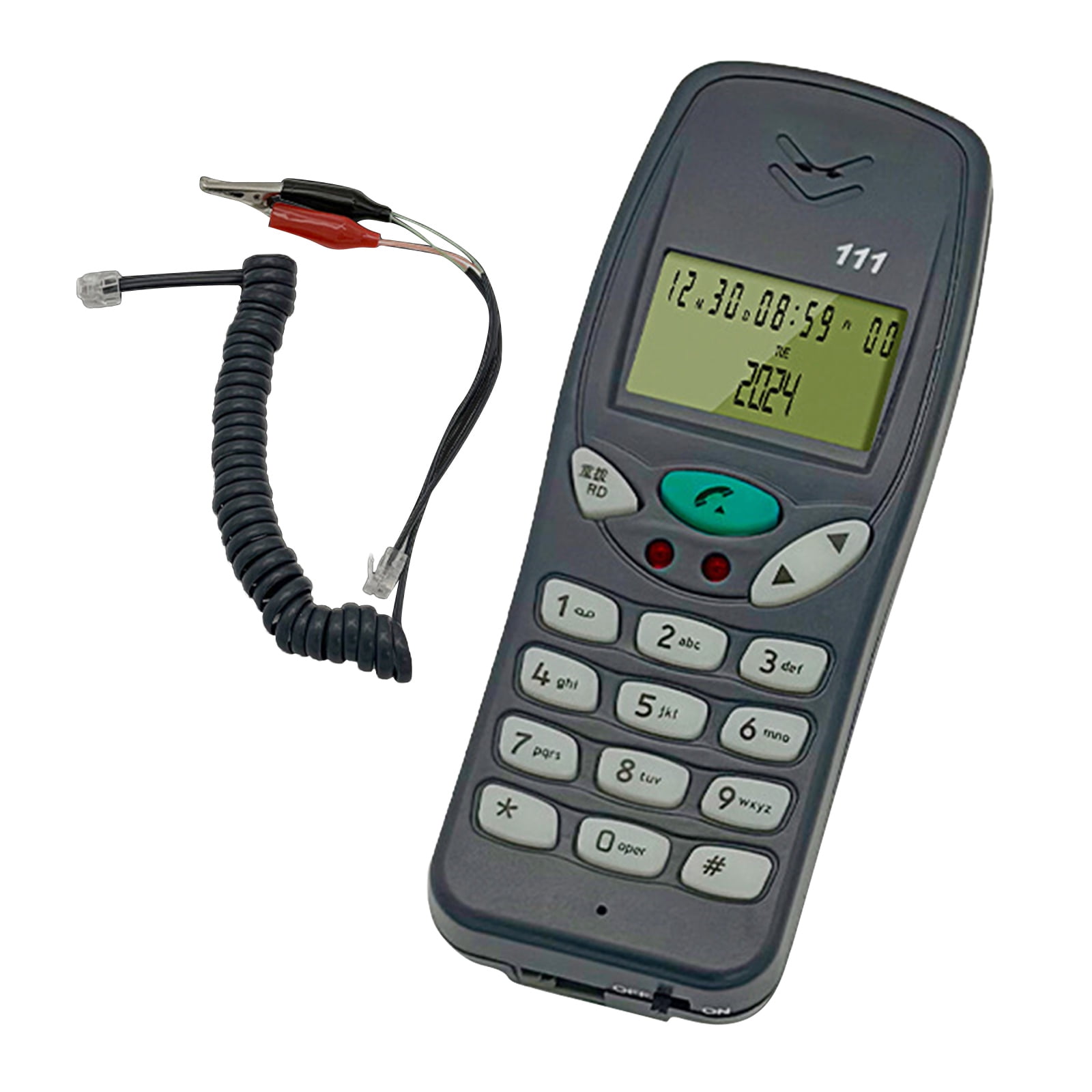 BELOWSYALER Telephone Line Checker with Caller Identification Multiple ...