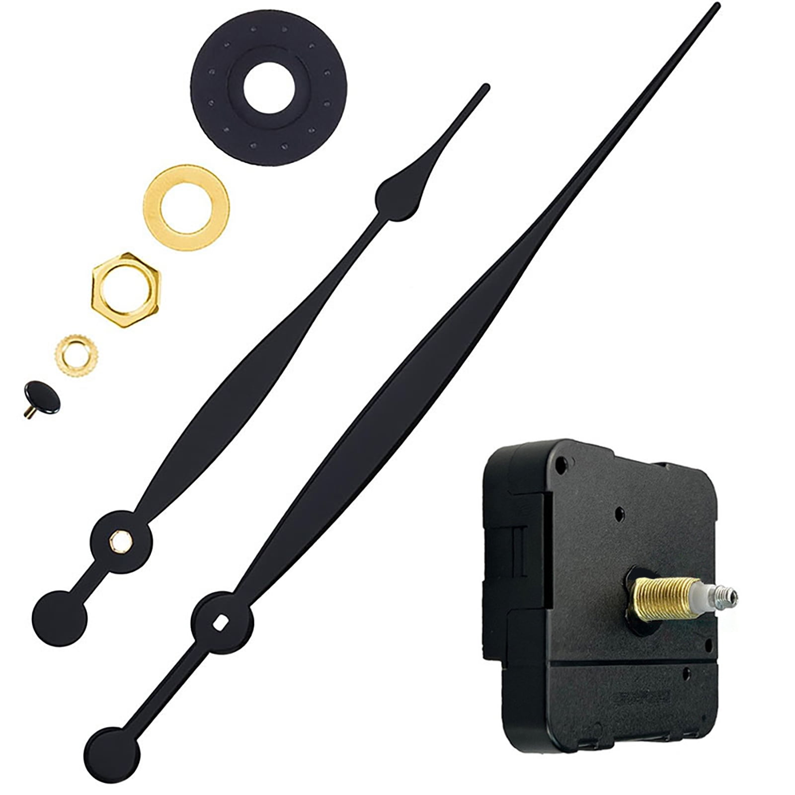 BELOWSYALER Wall Clock Motor with Long Clock Hands Set Long Shaft High ...