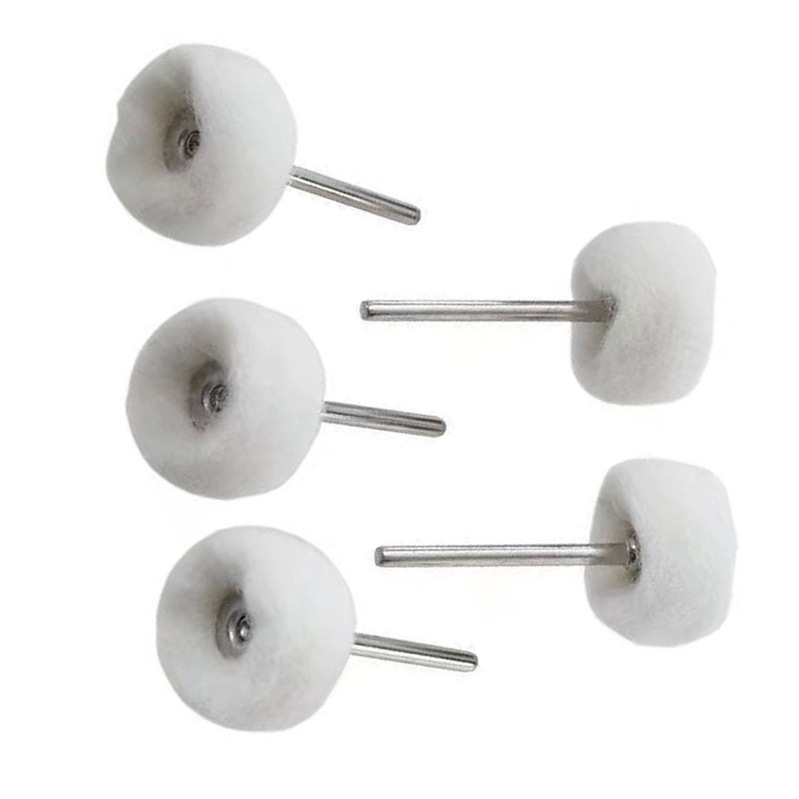 BELOWSYALER Wool Felt Grinding Bit, Buffing Wheels With Mandrel For ...