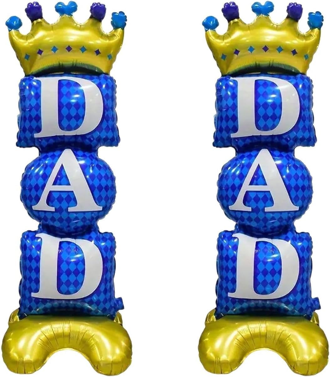 BELSITA Happy Fathers Day MMF7 Balloons Large Father's Day Standing ...