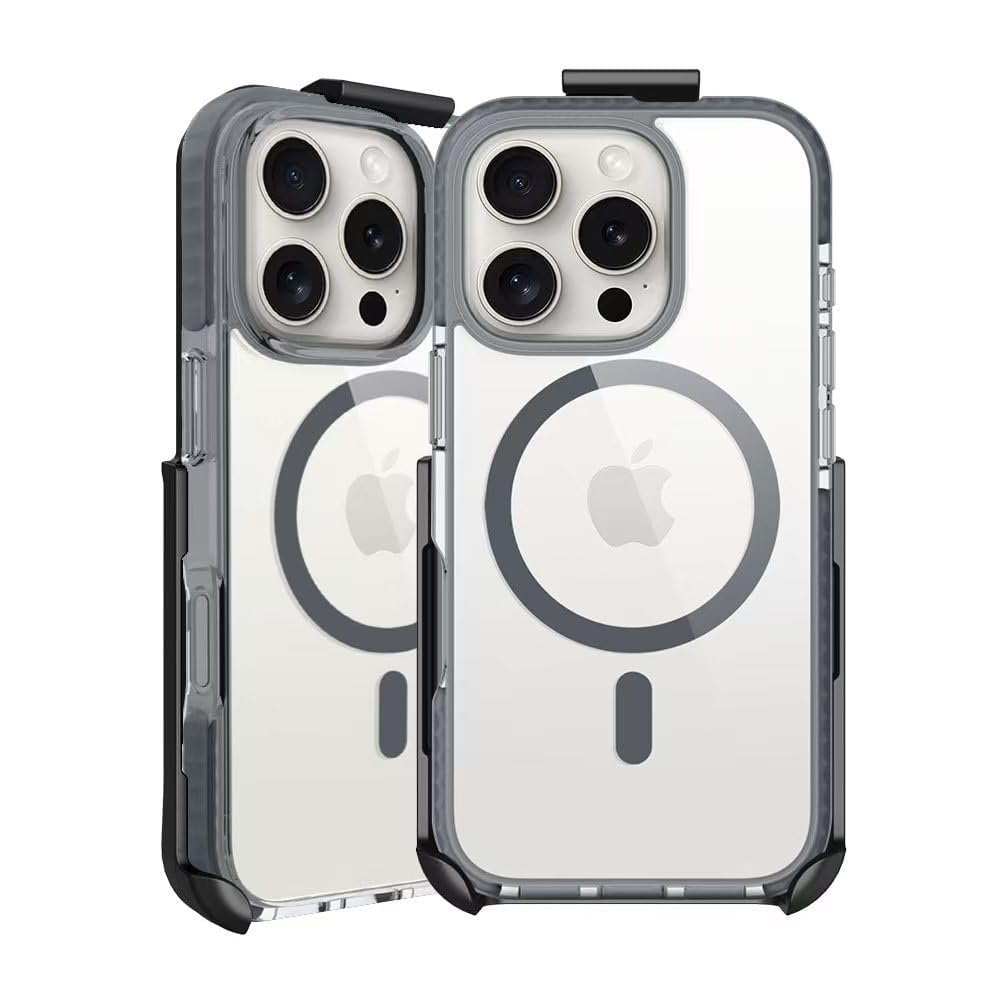 BELTRON Belt Case for iPhone 16 Pro Max, Slim Protective Transparent ...