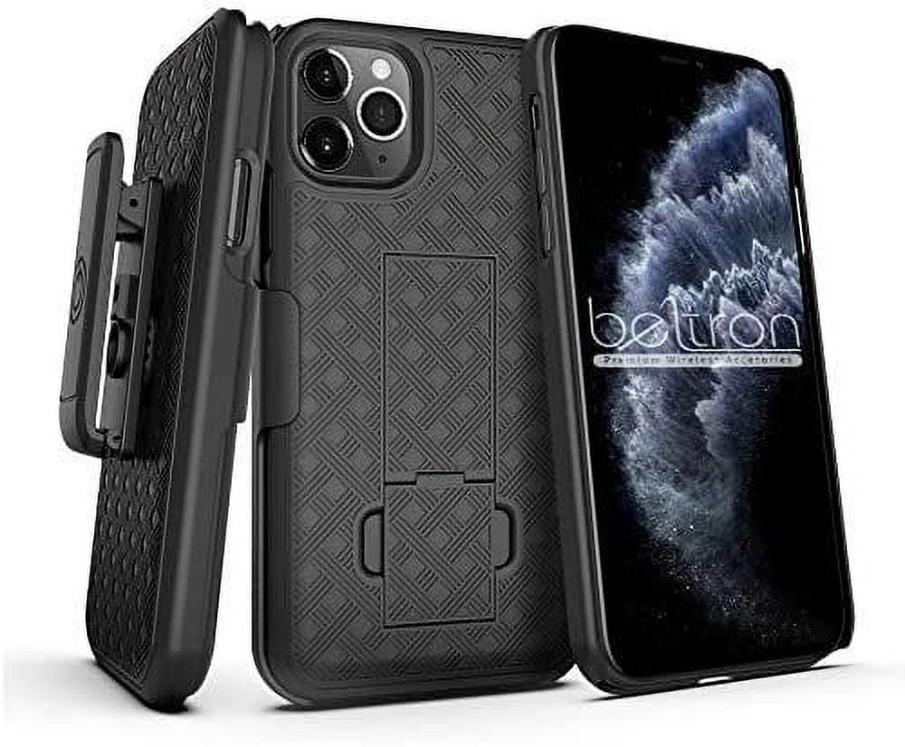 BELTRON Slim Protective Case & Swivel Belt Clip Holster Combo for ...