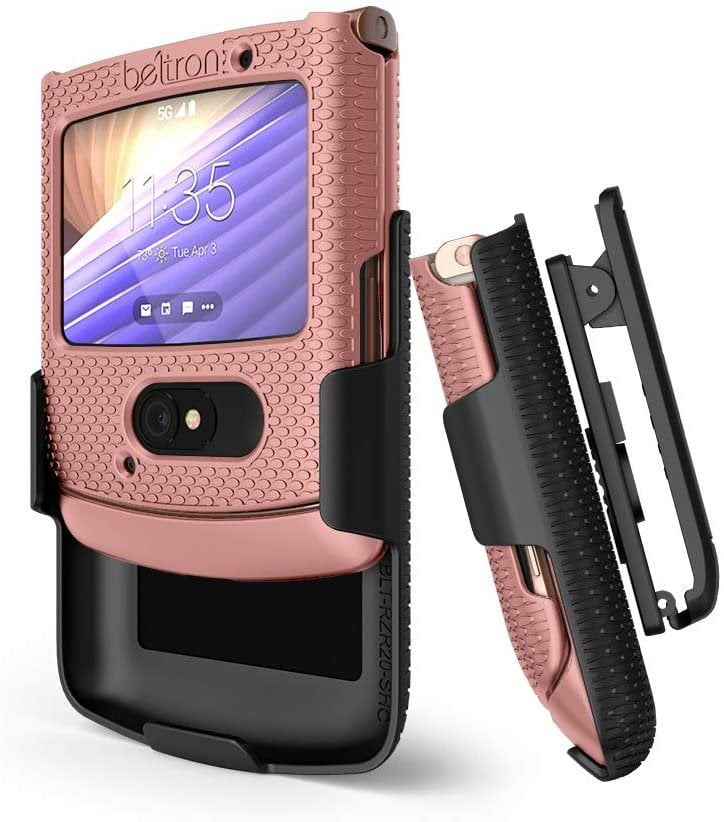 BELTRON Case with Clip for Motorola RAZR 5G AT&T / T-Mobile, Snap-On ...