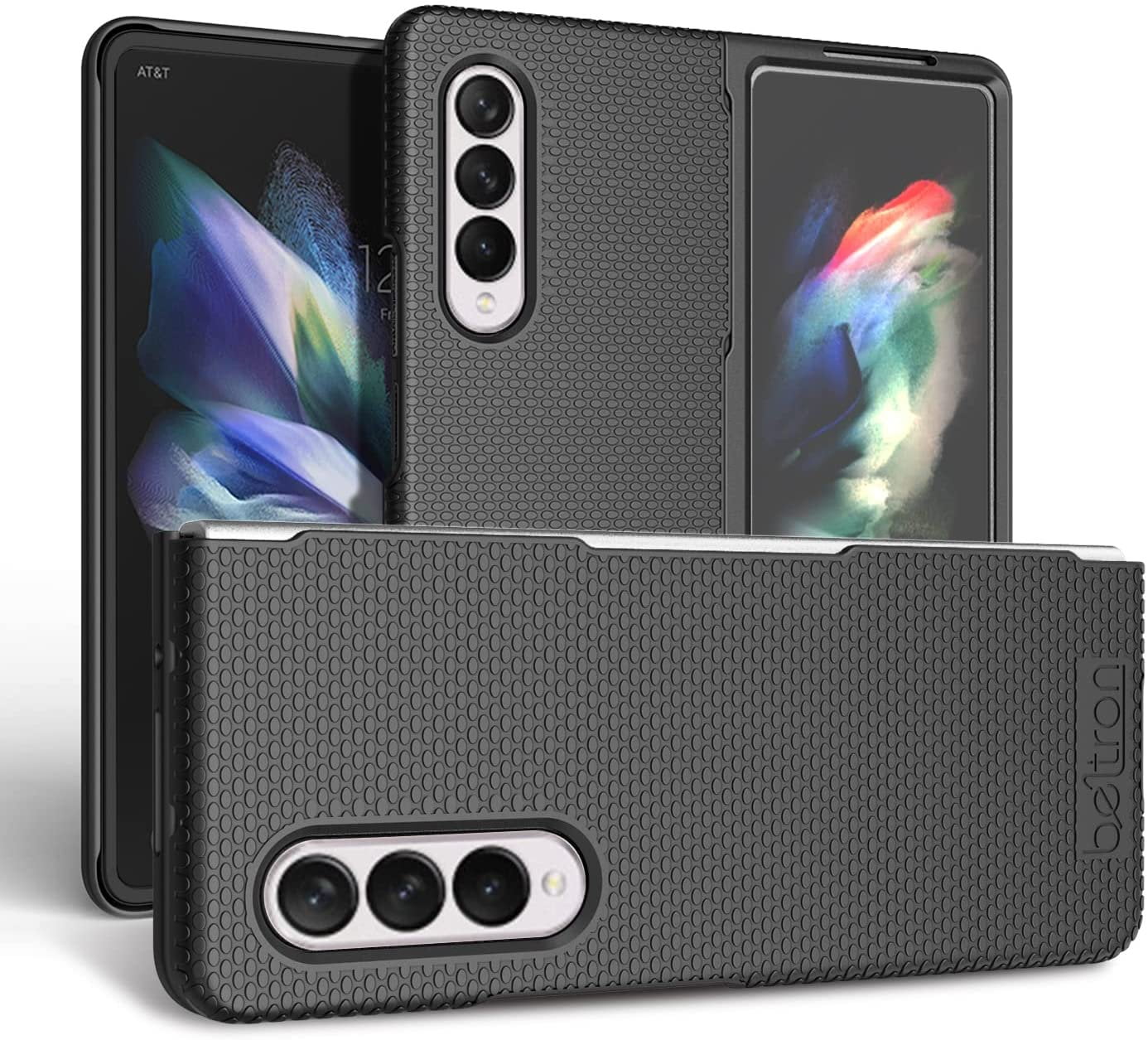BELTRON Case for Galaxy Z Fold 3 5G, Thin Fit Tough Protective Hard ...