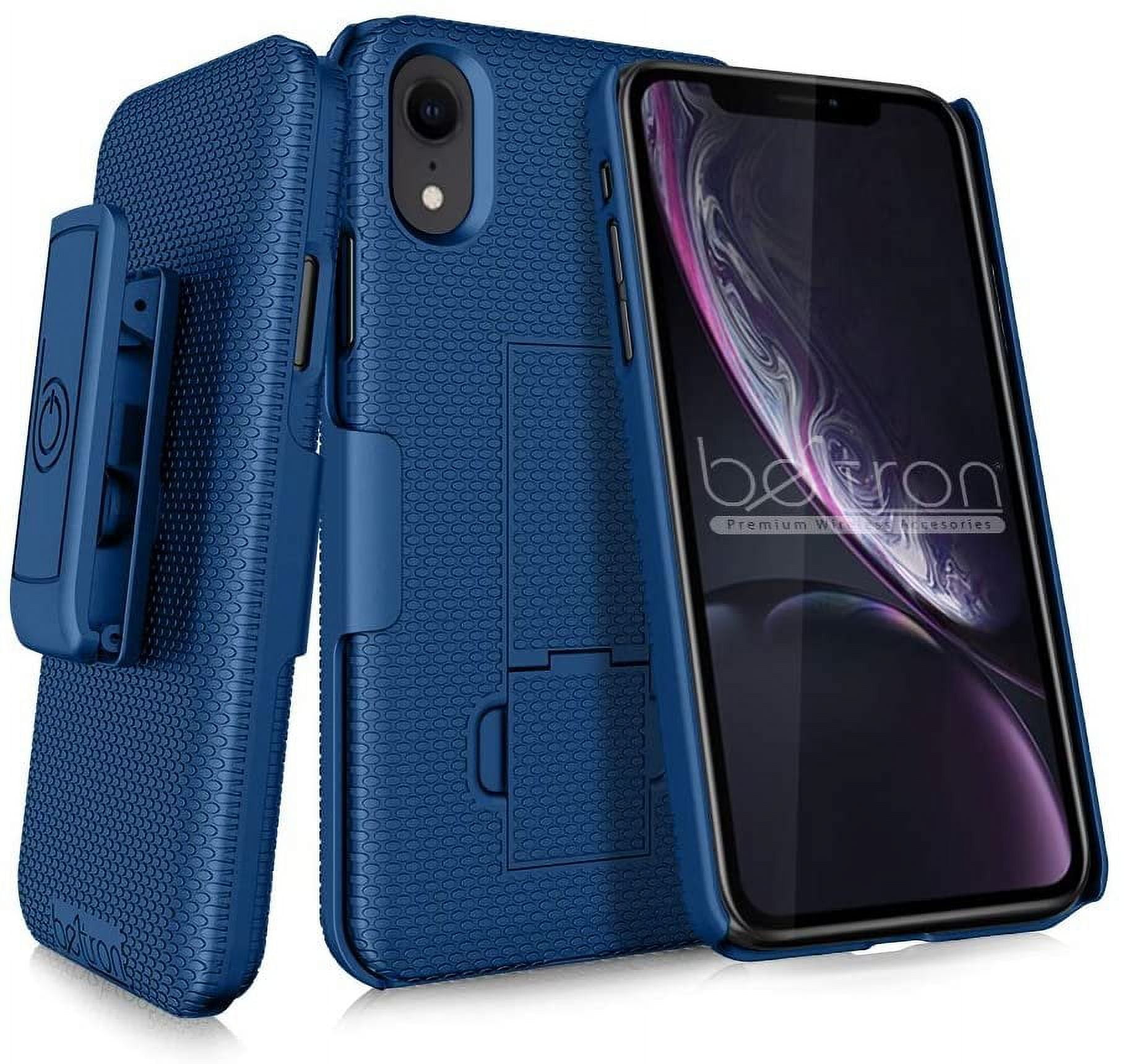 BELTRON Case with Belt Clip for iPhone XR, Slim Protective Belt Clip ...