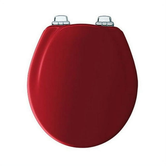 BEMIS MFG. CO. 30CHSL 613 RED Round Wood Toil Seat - Walmart.com