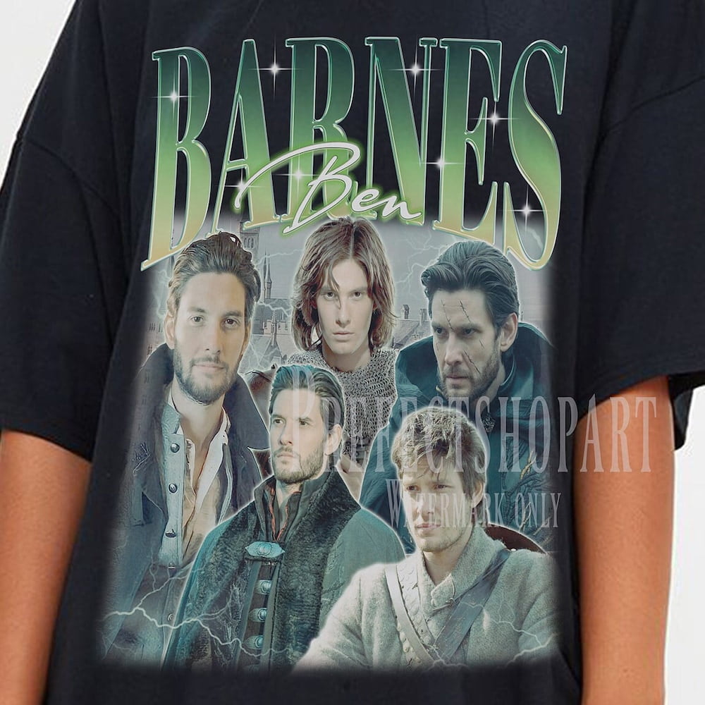 BEN BARNES Shirt | Ben Barnes Homage T-Shirt, Benjamin Barnes Vintage ...