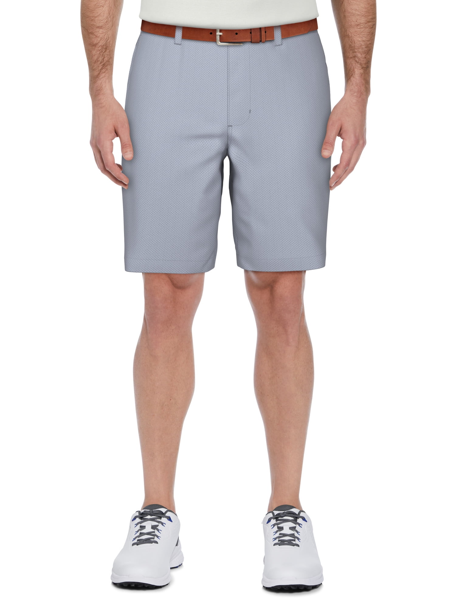 Ben Hogan Men's and Big Men's Flat Front 9" Geo Print Golf Short, Sizes ...