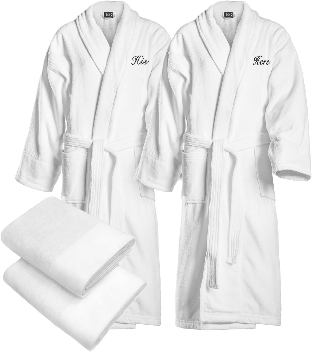 Fishing Swivel Set For Lure And Ice Fishing His And Hers Cotton Velour ...