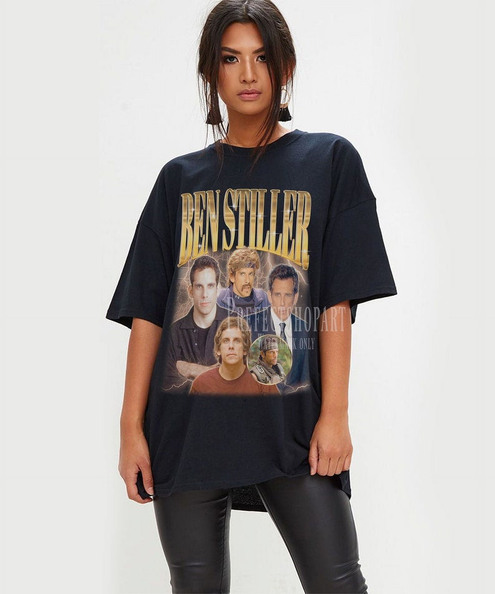 BEN STILLER Shirt, Ben Stiller Homage T-Shirt, Benjamin Edward Meara ...