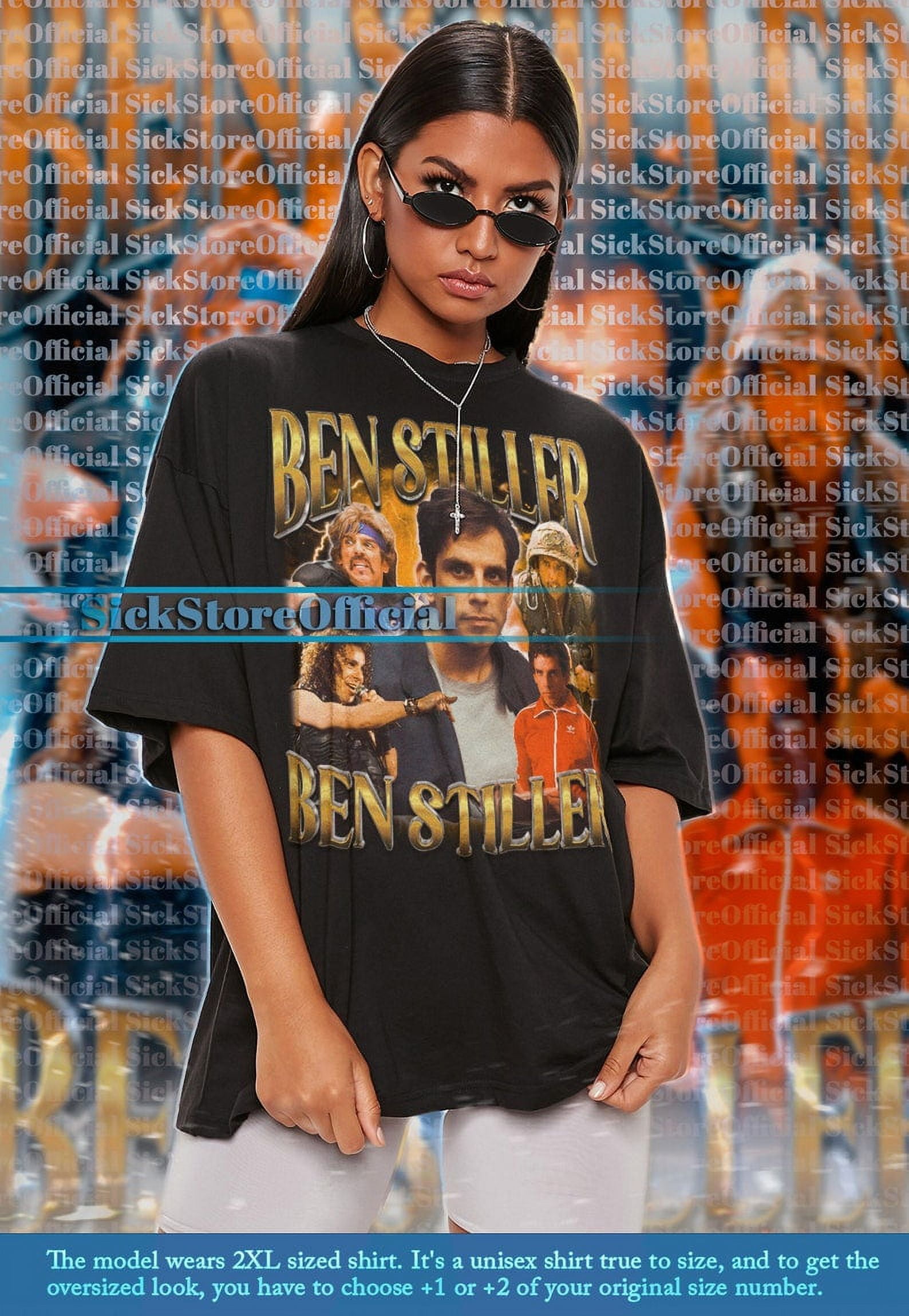 BEN STILLER Vintage Shirt, Ben Stiller Homage Tshirt, Ben Stiller Fan Tees, Ben Stiller Retro ...