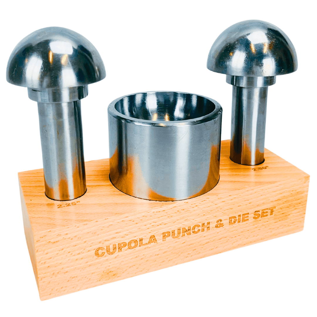 BENCH WIZARD 4-Piece Cupola Punch & Die Set | Precision Engineered for ...