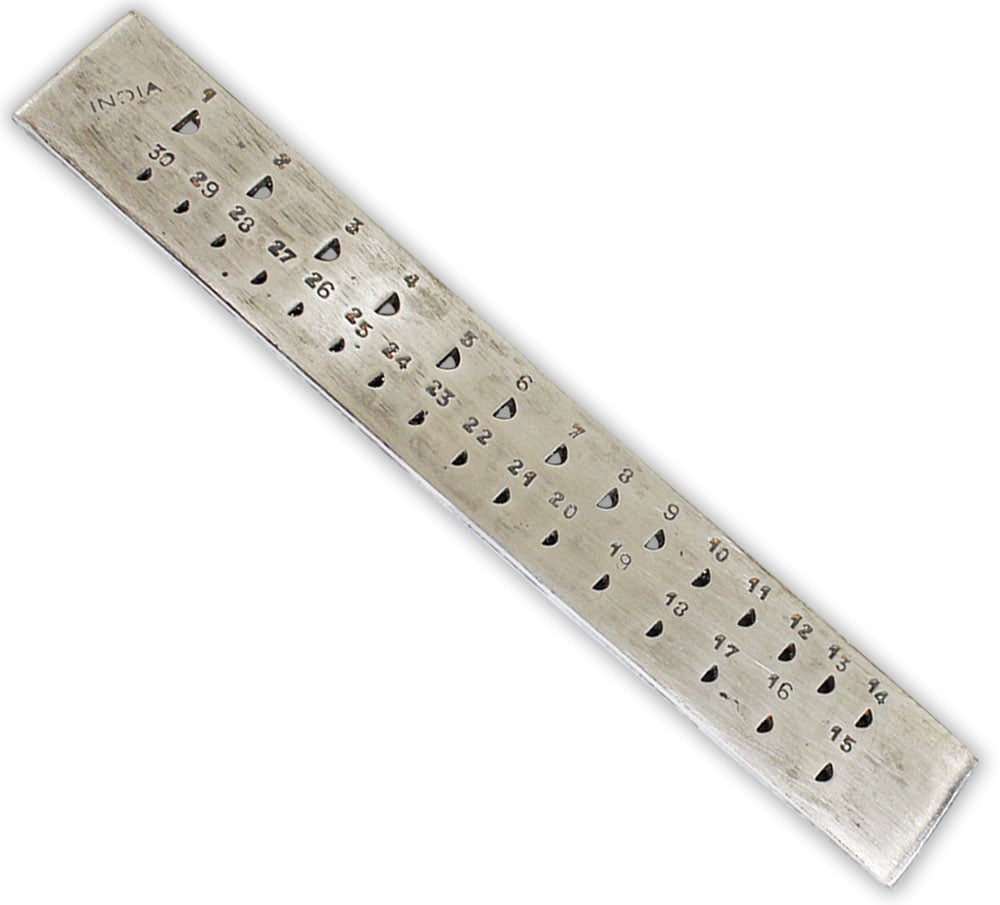 BENCH WIZARD 8" (20.3 cm) HALF ROUND | 30-Hole Draw Plate | Diverse ...