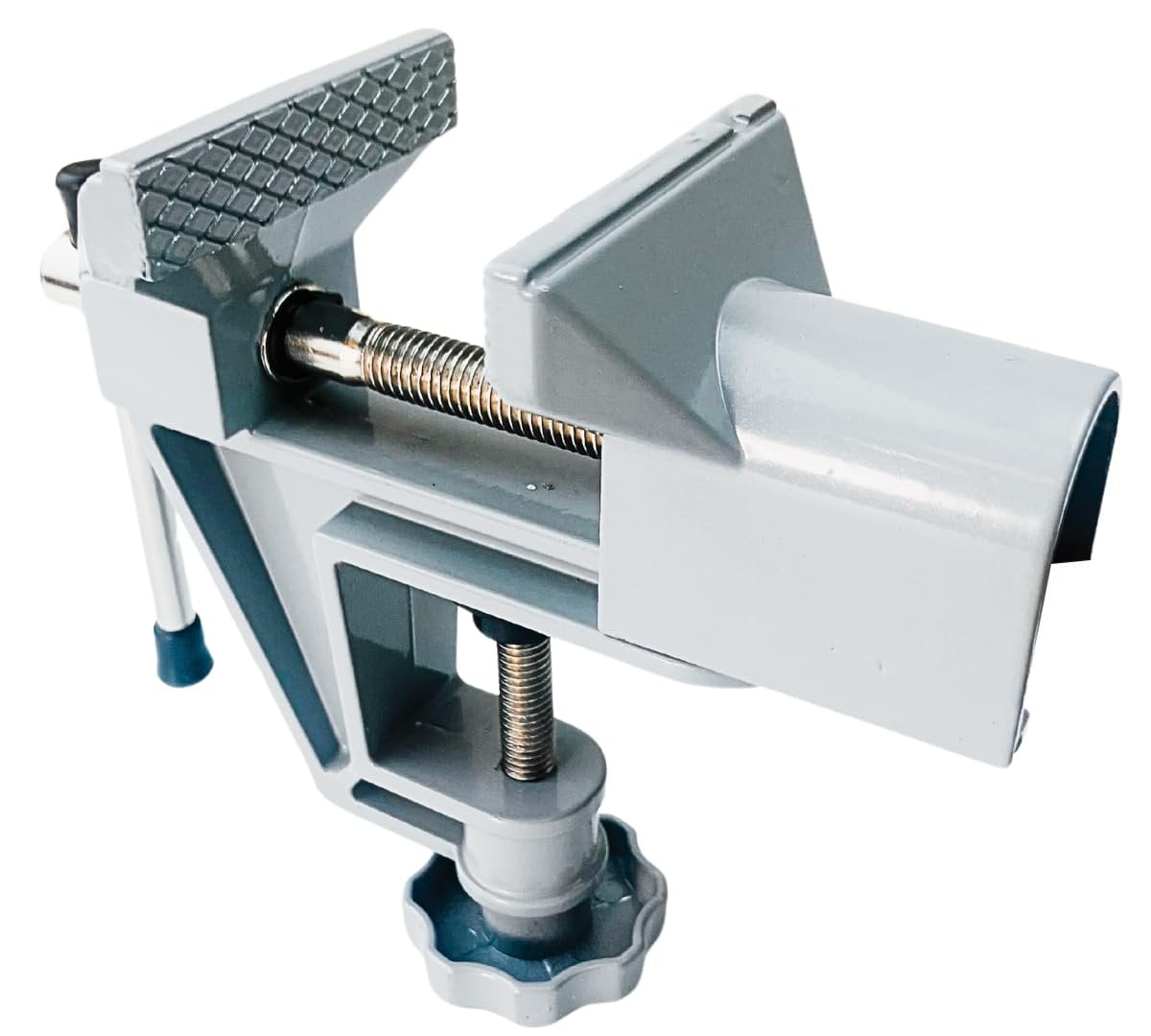 BENCH WIZARD Portable Table Vise 5" 12.7 cm Height 40 mm Opening 90 ...