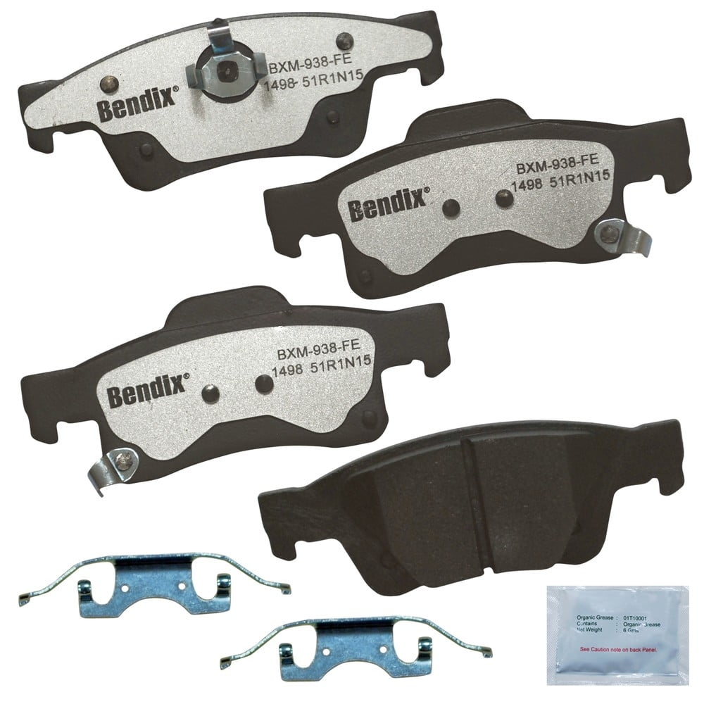 Bendix Fleet Metlok Semi-Metallic Disc Brake Pad for Jeep Grand ...