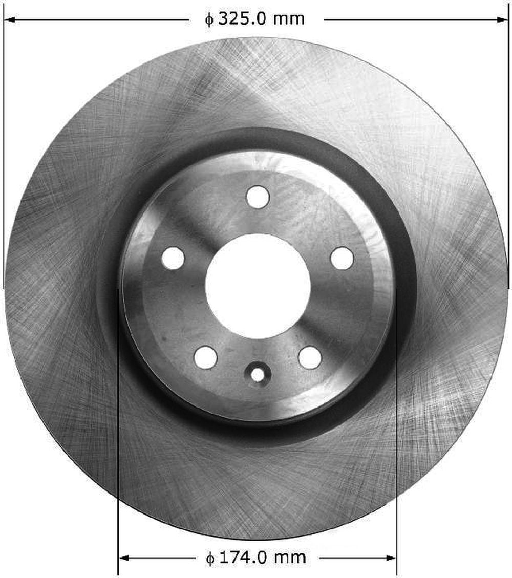 BENDIX PRT6124 Bendix Brake Rotor Fits select: 2011-2016 FORD EXPLORER ...
